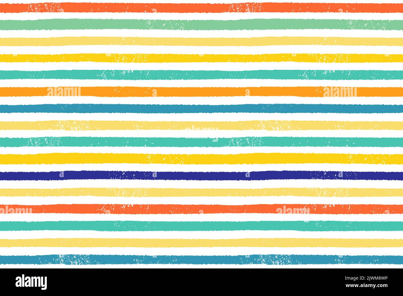 Hand drawn simple striped pattern. Seamless vector colorful background ...