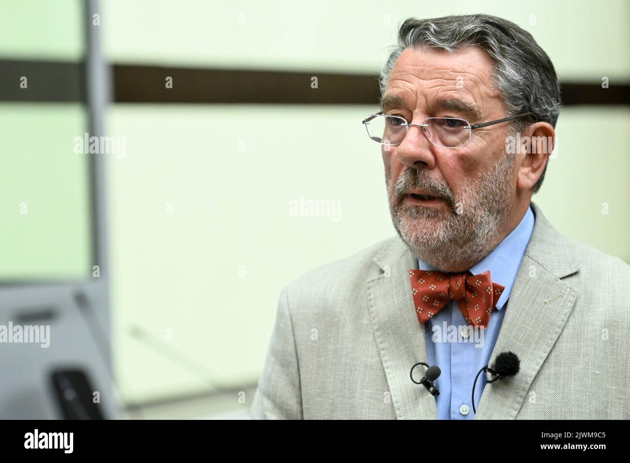 Brussels, Belgium, 06 September 2022, Luc Hennart, first chairman of ...