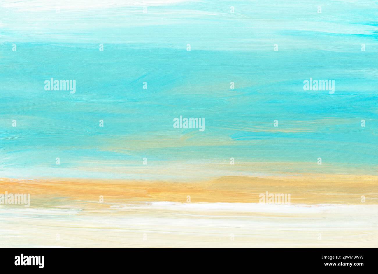 Abstract pastel blue, yellow white background. Modern art, striped hand ...