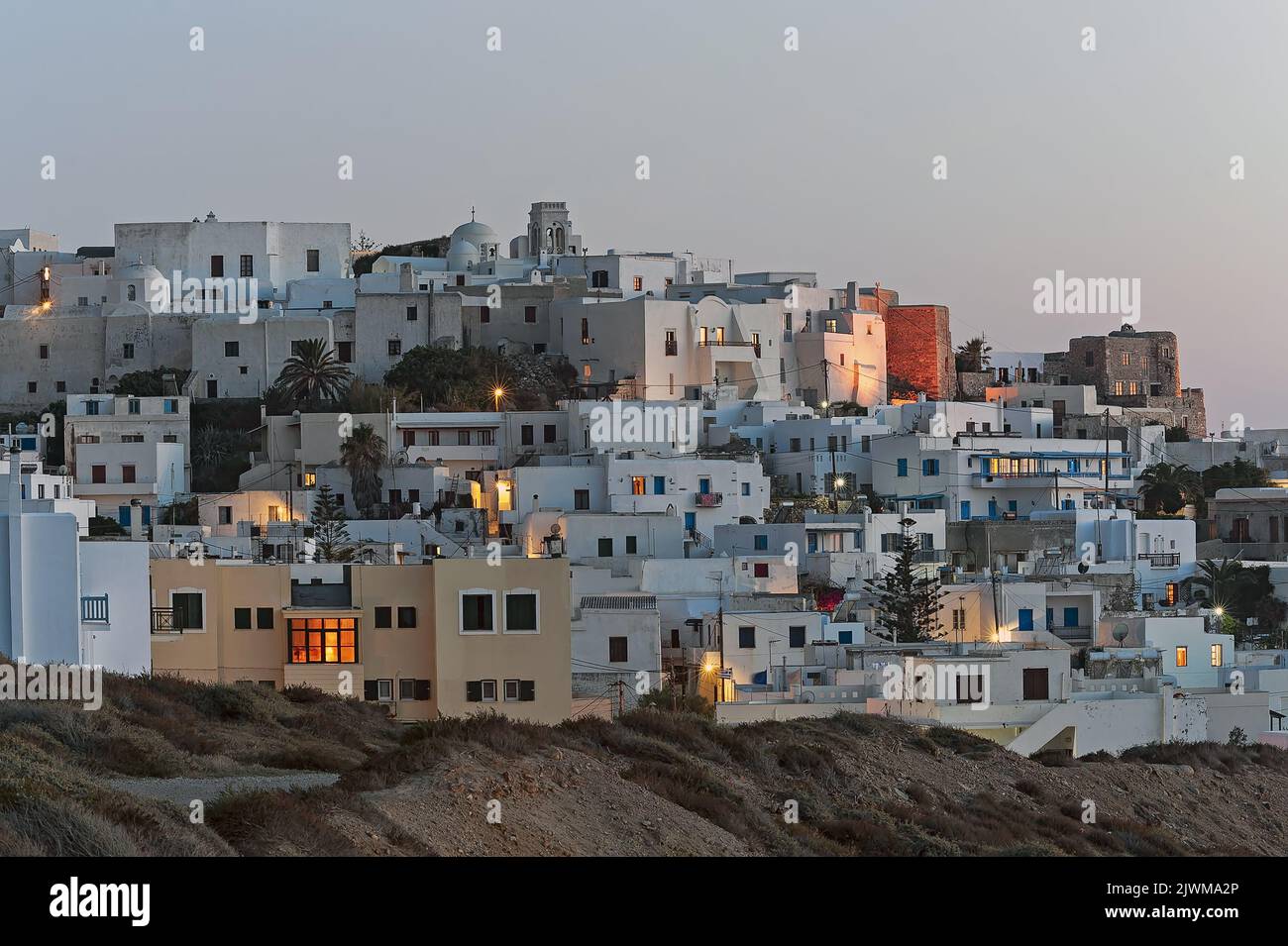 Naxos city skyline hi-res stock photography and images - Alamy