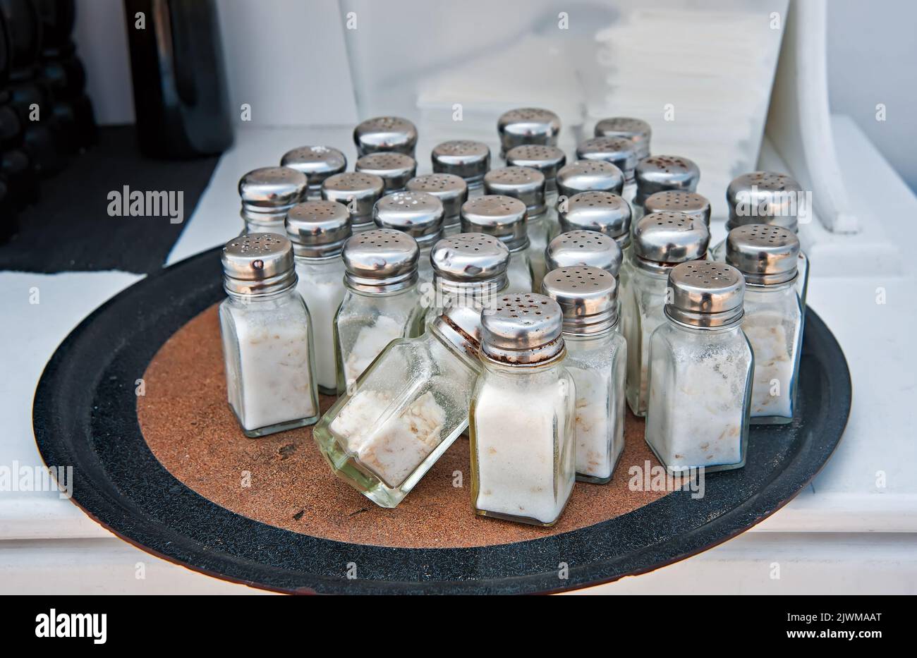 Salt on kitchen room hi-res stock photography and images - Alamy