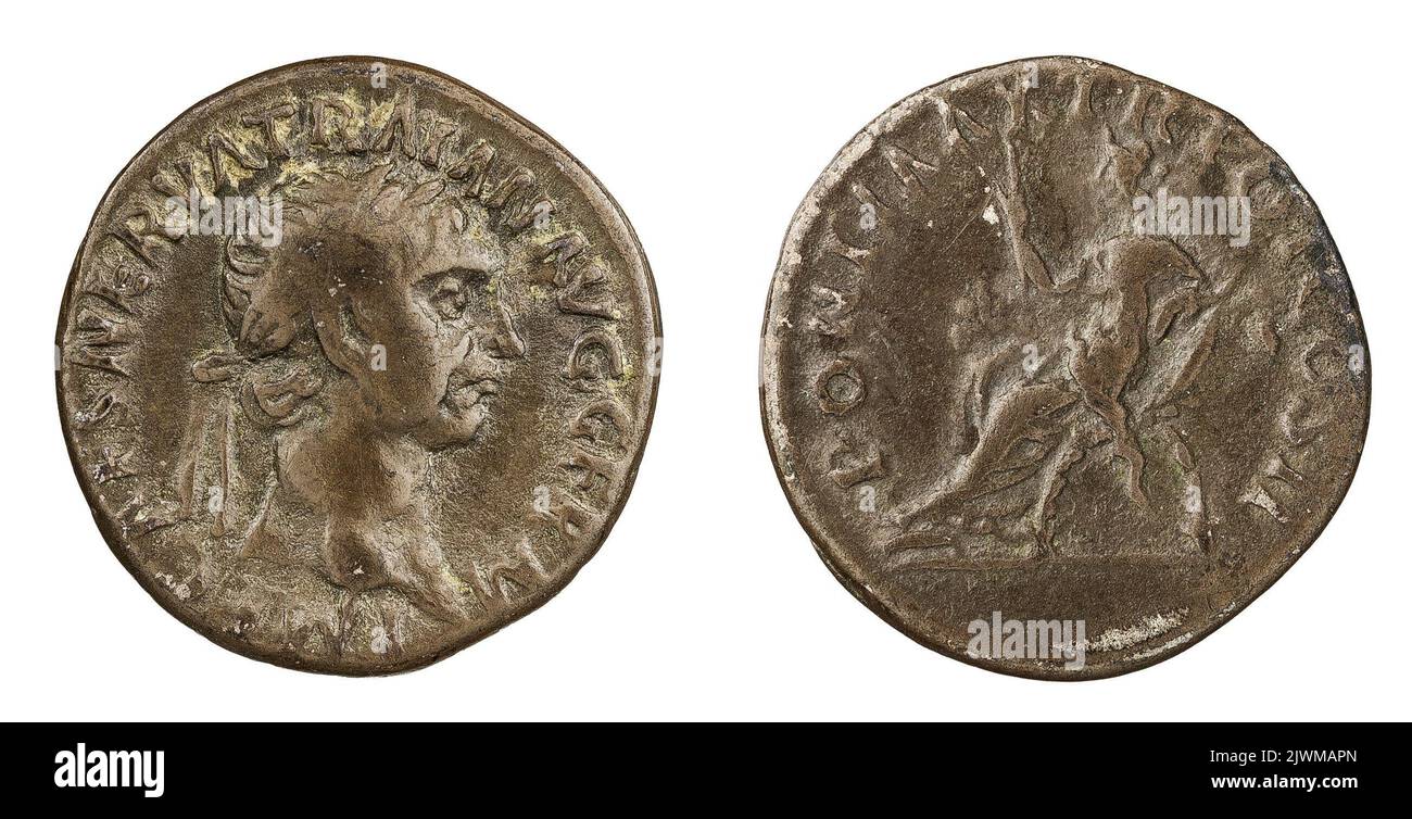 Trajan cesarz rzymski 53 117 hi-res stock photography and images - Alamy