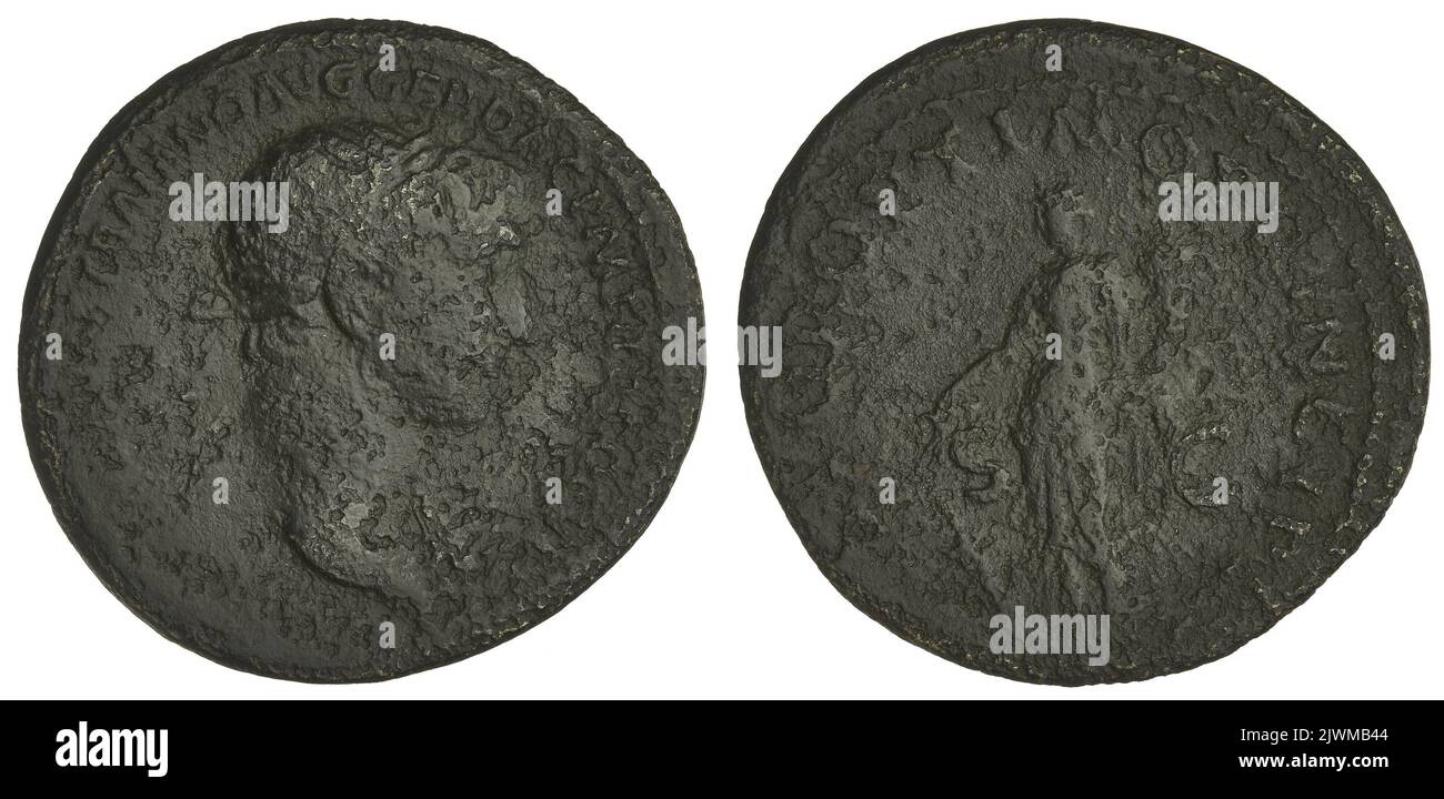 as. Trajan (cesarz rzymski ; 98-117), emperor Stock Photo - Alamy