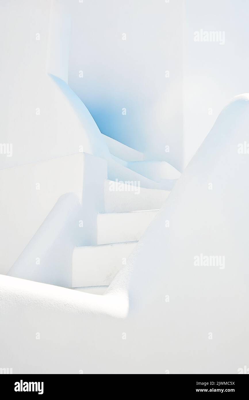 Greek outdoor whitewashed staircase hi-res stock photography and images ...