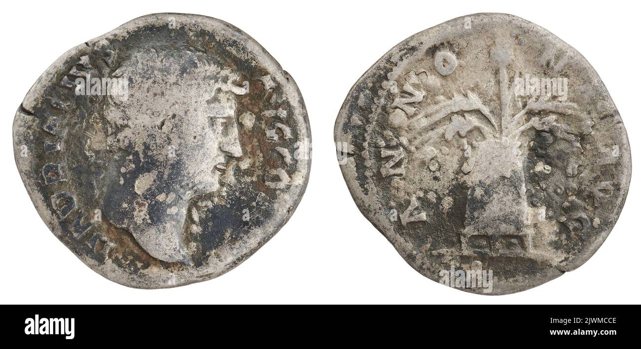 denarius. Hadrian (Roman emperor; 117-138), emperor Stock Photo - Alamy