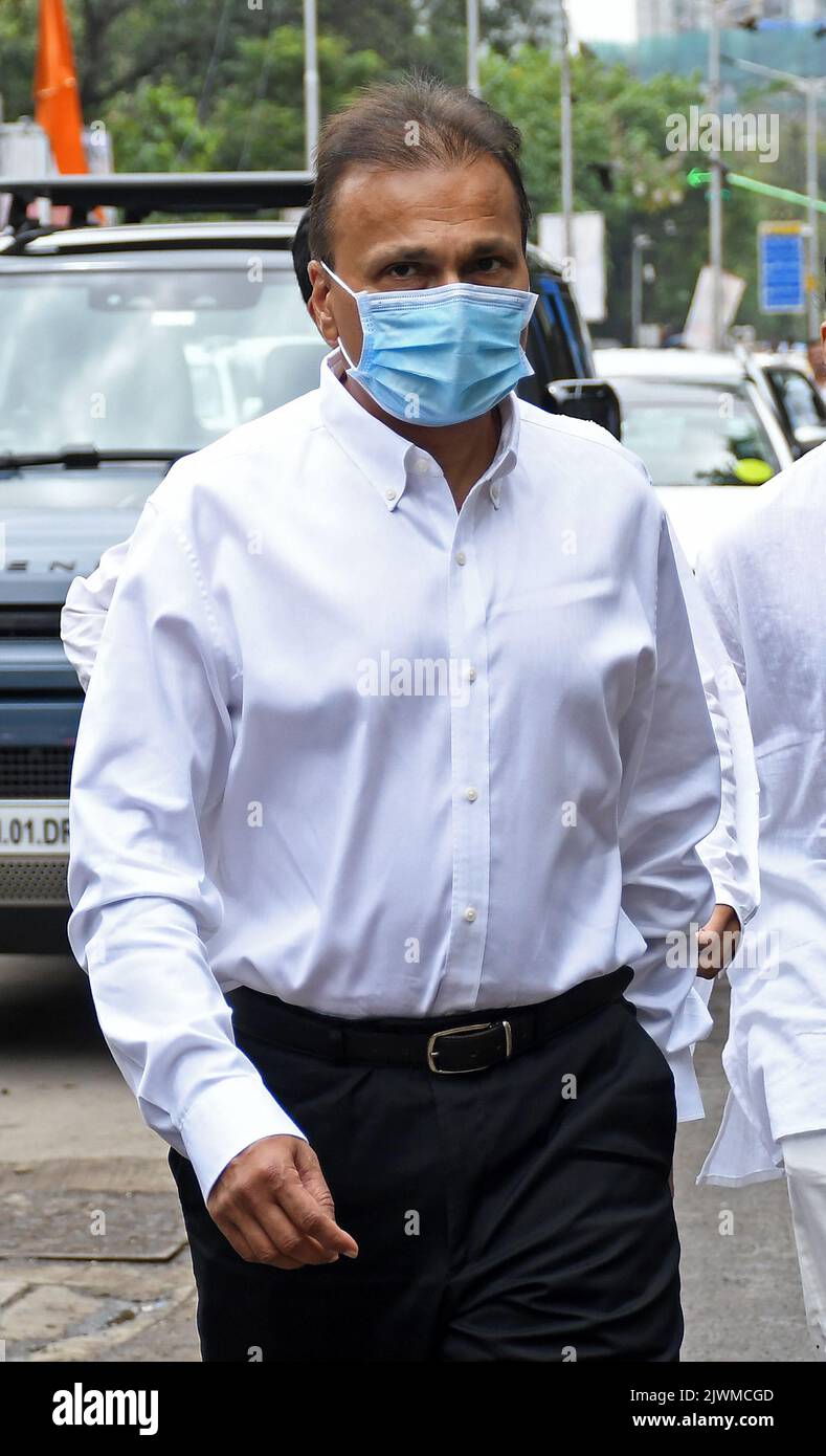 Mumbai, India - 06 Sep 2022, Chairman of Reliance Group, Anil Ambani ...