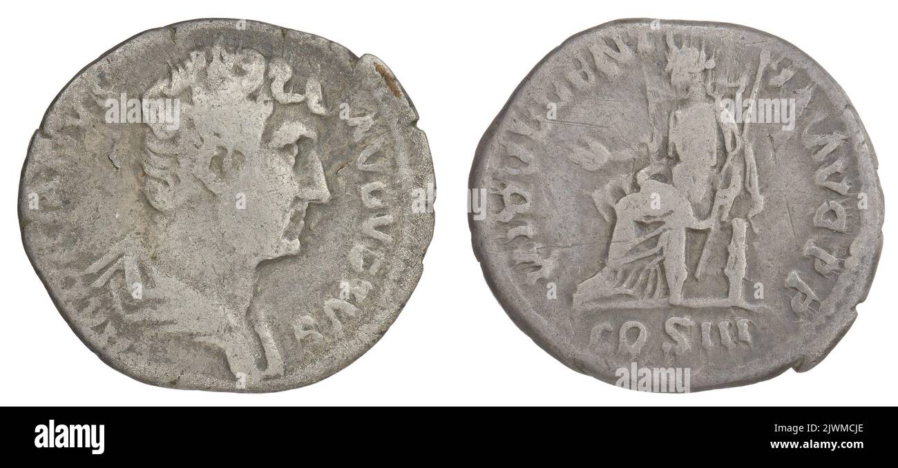 denarius. Hadrian (Roman emperor; 117-138 Stock Photo - Alamy