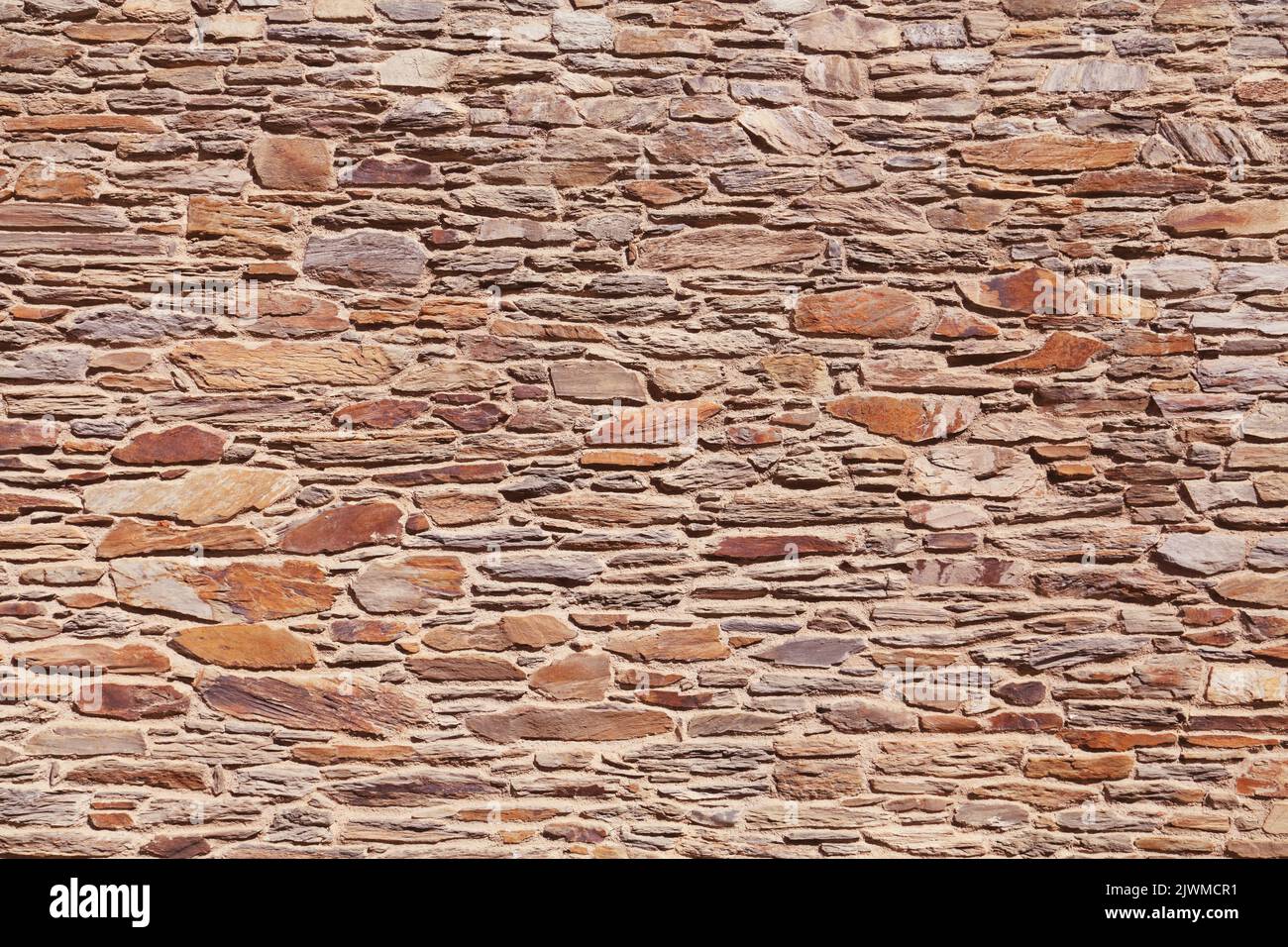 Retro stone wall texture. Natural stone wall background Stock Photo - Alamy