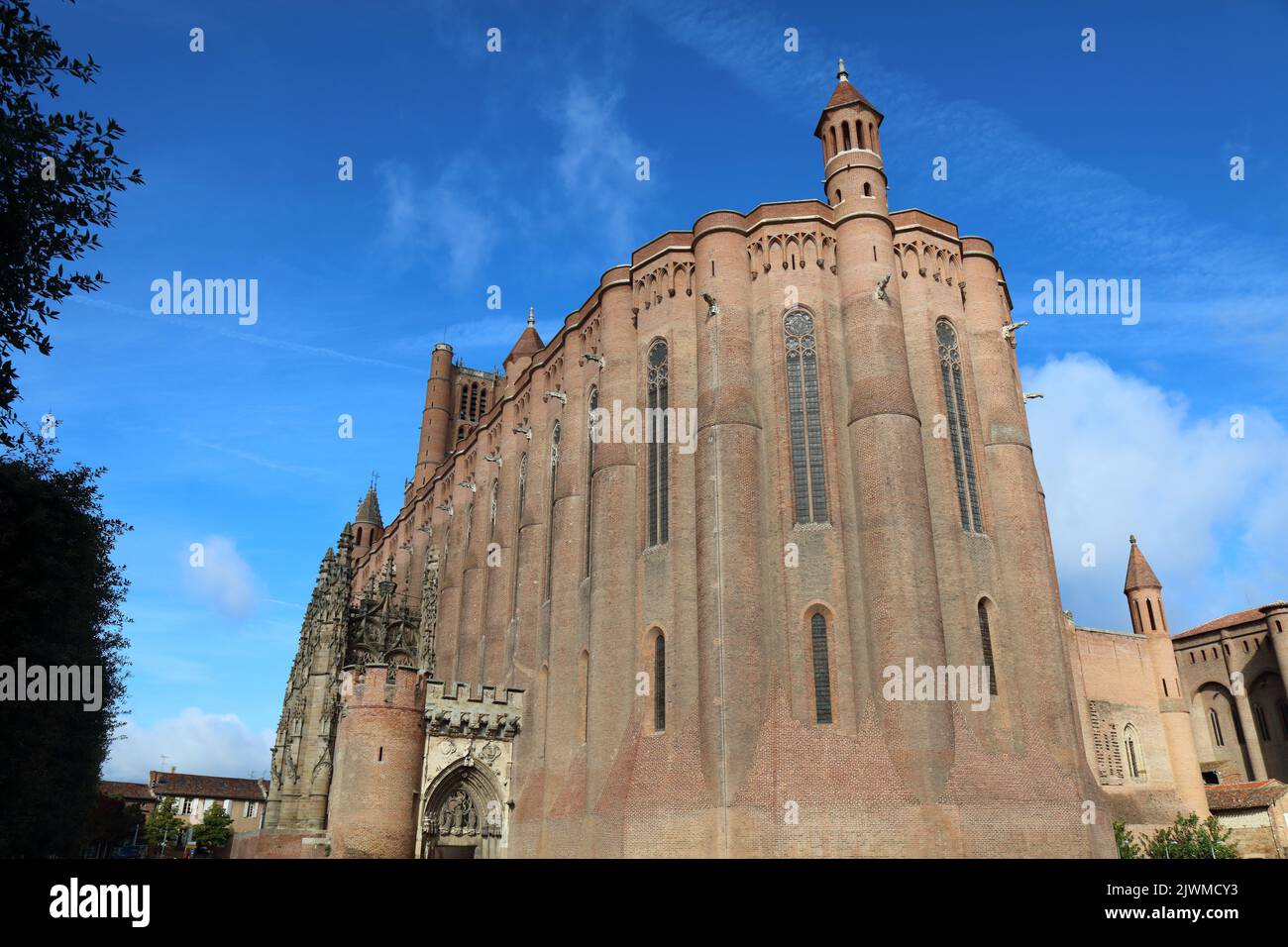 Albi, France. Albi Cathedral Basilica of Saint Cecilia. UNESCO World ...