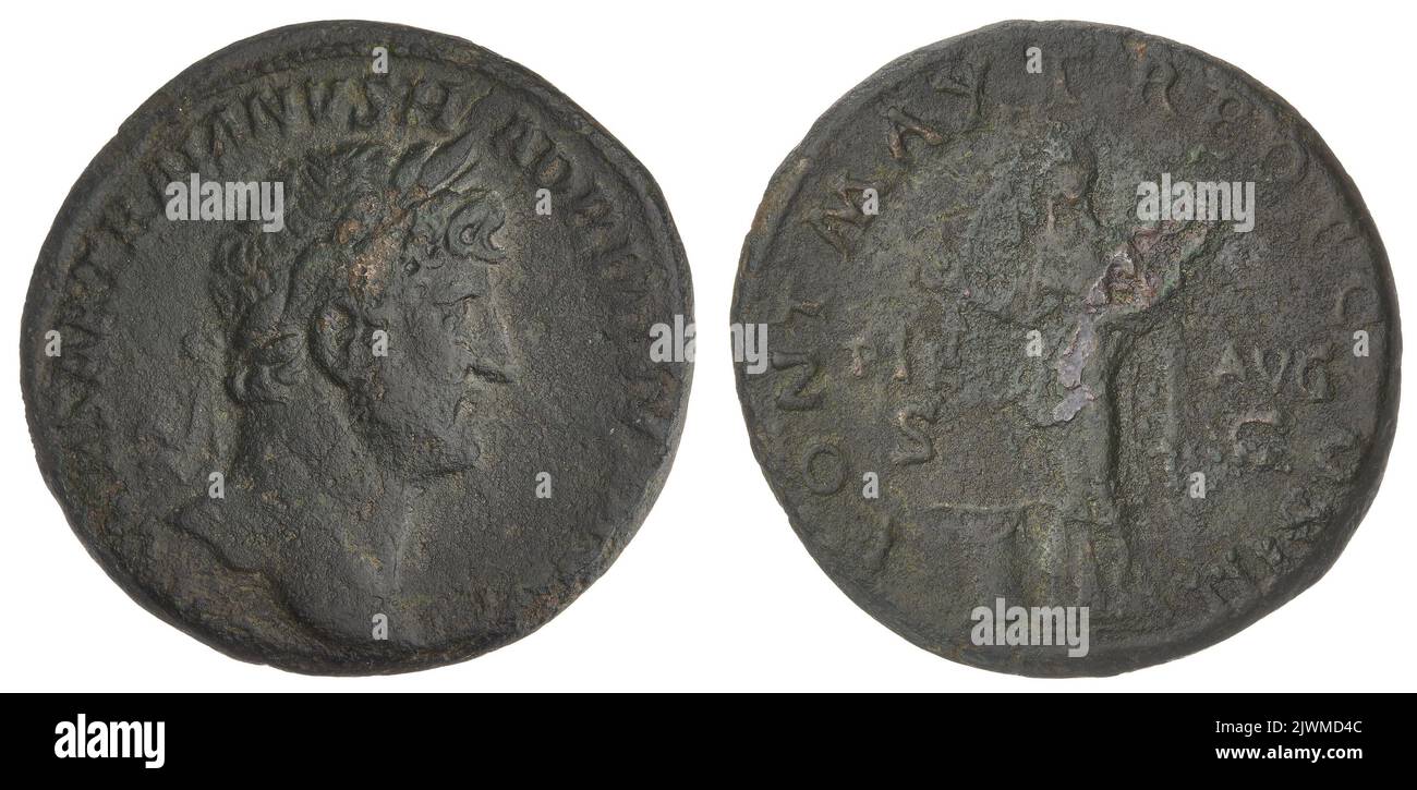 as. Hadrian (Roman emperor; 117-138), emperor Stock Photo - Alamy