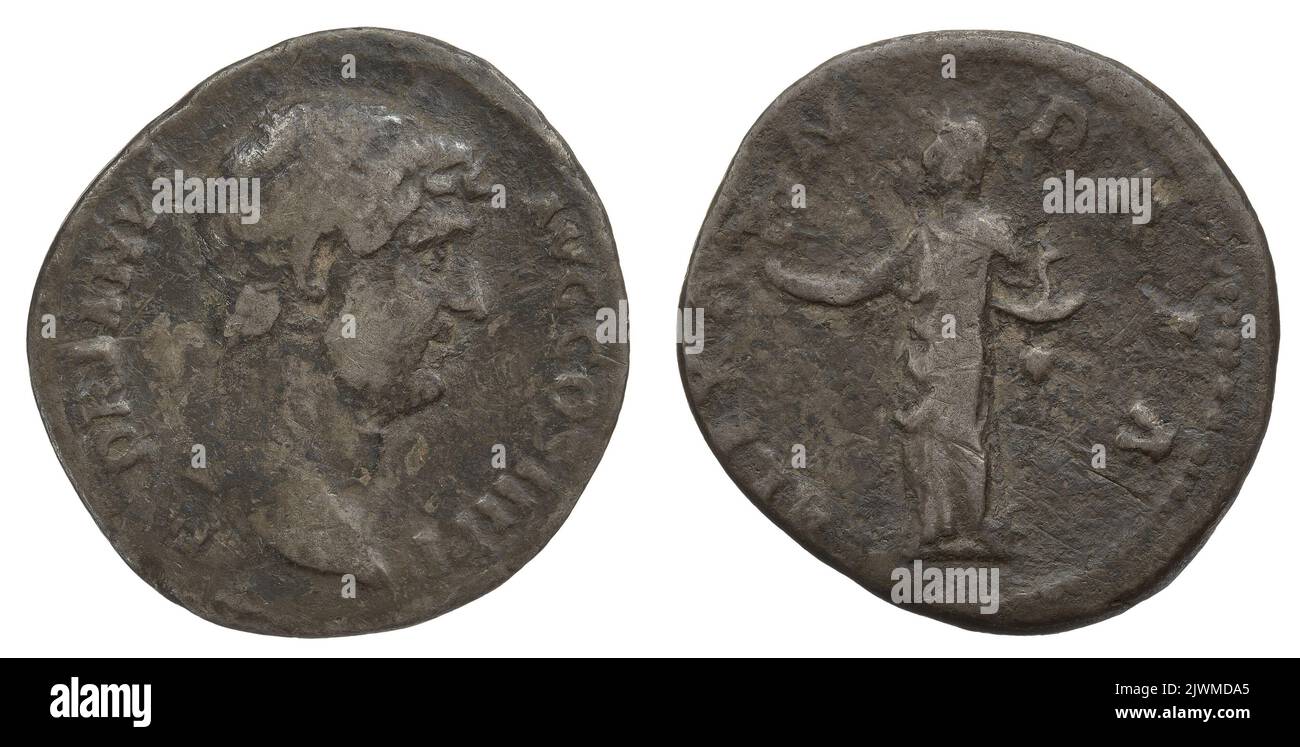 denarius. Hadrian (Roman emperor; 117-138 Stock Photo - Alamy