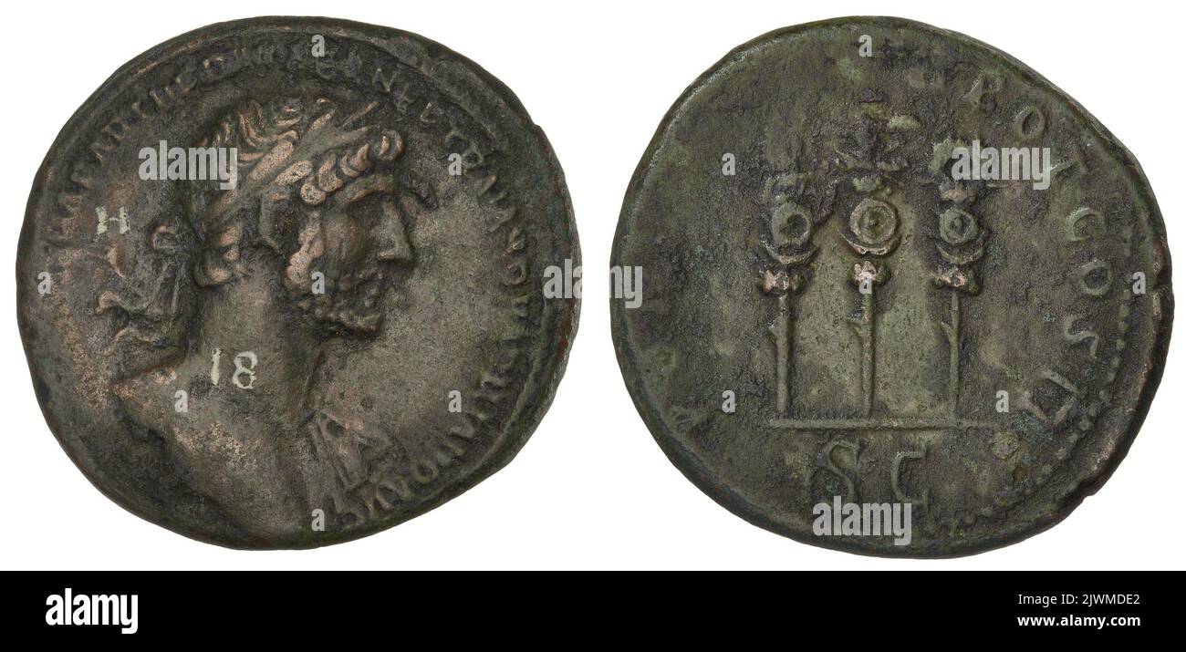 as. Hadrian (Roman emperor; 117-138), emperor Stock Photo - Alamy