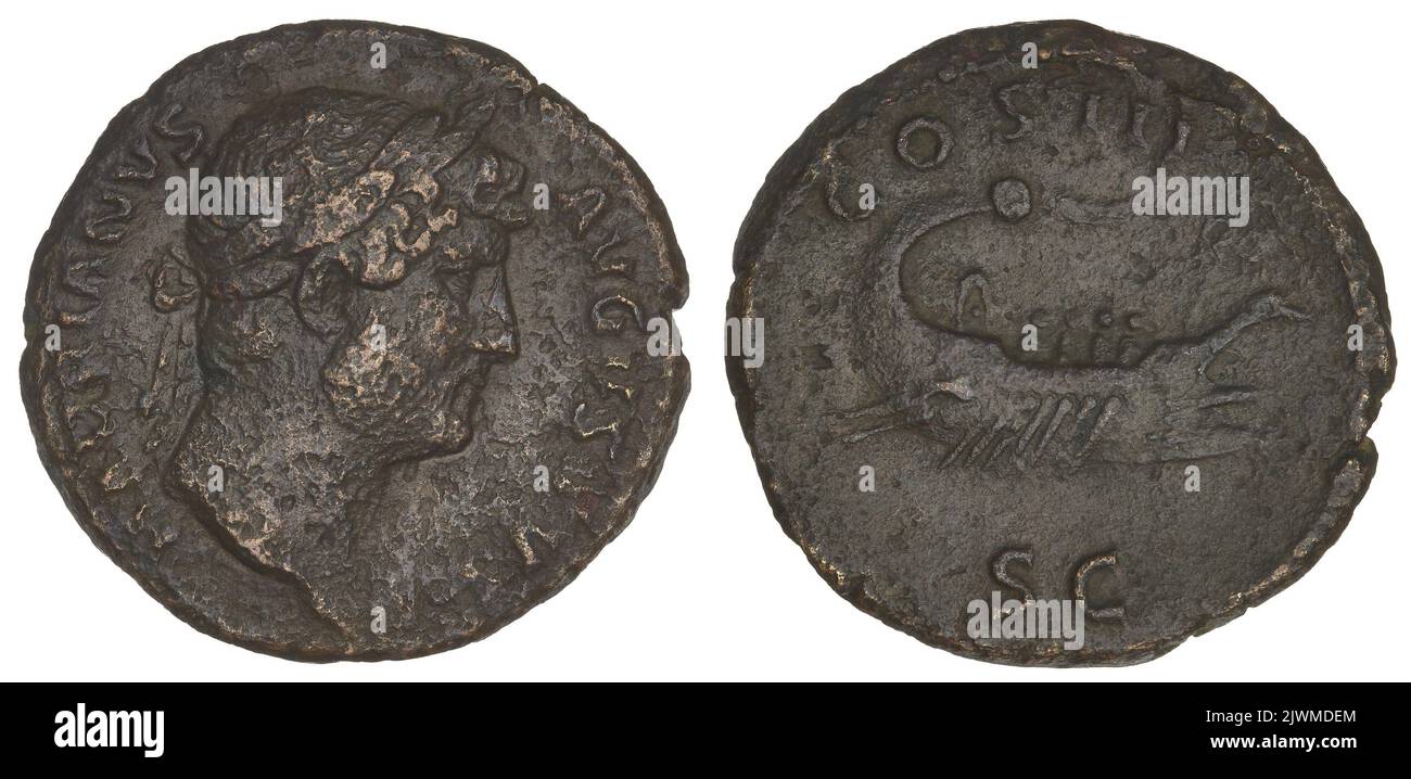 as. Hadrian (Roman emperor; 117-138), emperor Stock Photo - Alamy