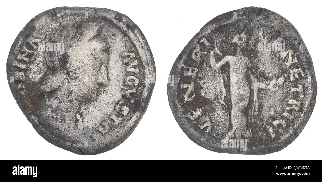 denarius. Sabina (żona Hadriana ; 117-137), emperor, Hadrian (Roman ...