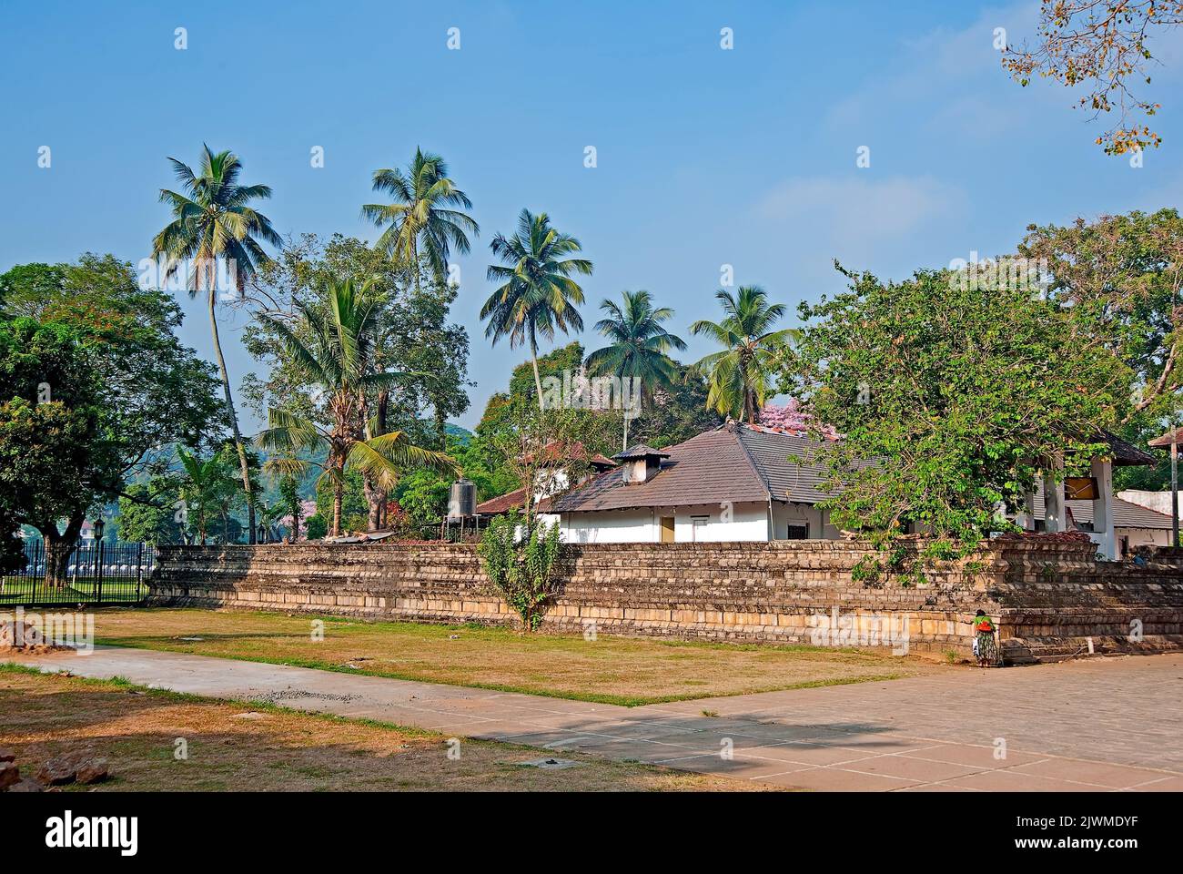 The unknown building in Kandy, Sri Lanka Stock Photo - Alamy