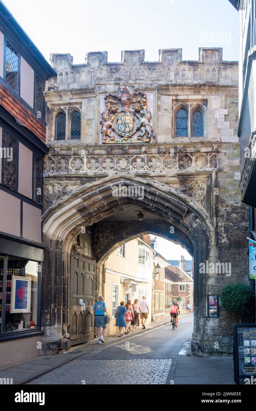 13th century High Street Gate, High Street, Salisbury, Wiltshire ...