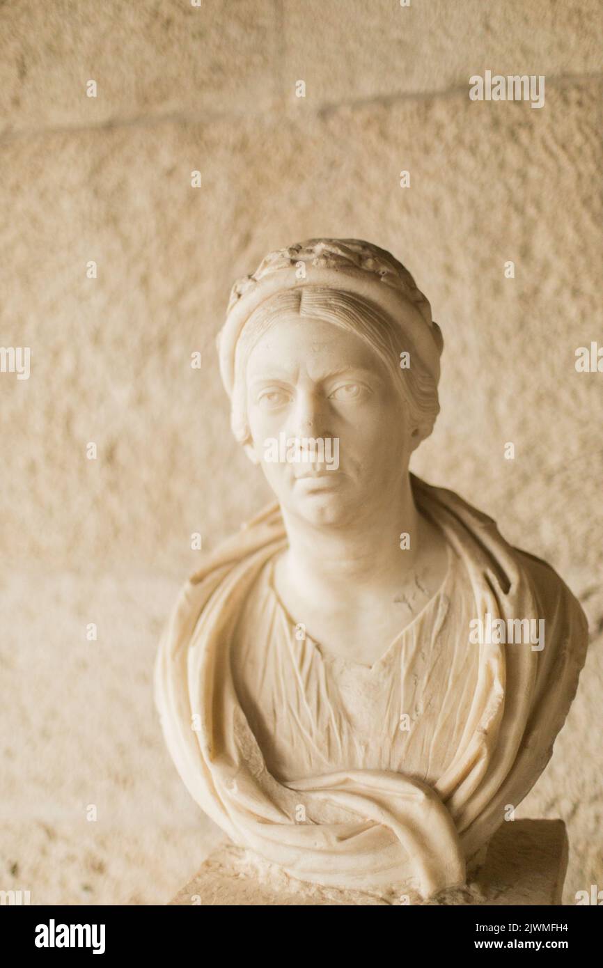 Historic status in Athens, Greece Stock Photo - Alamy