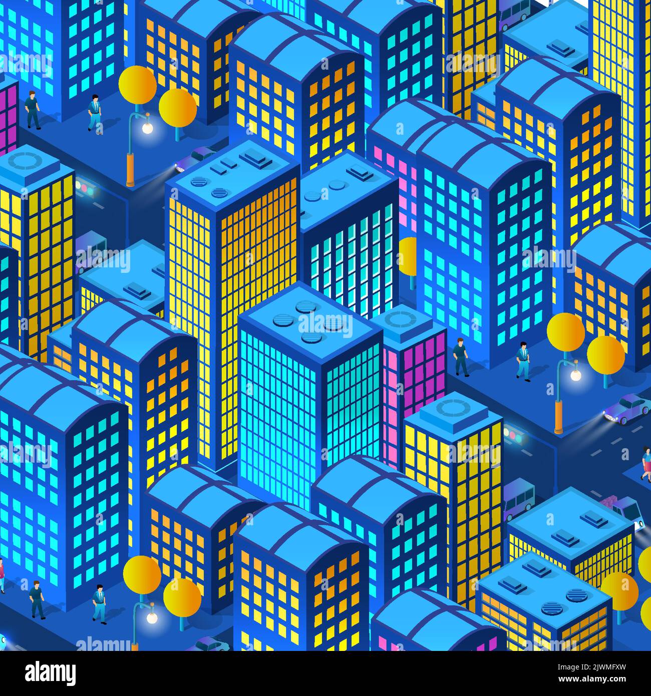 Smart street lights. Stock Vector Images - Alamy