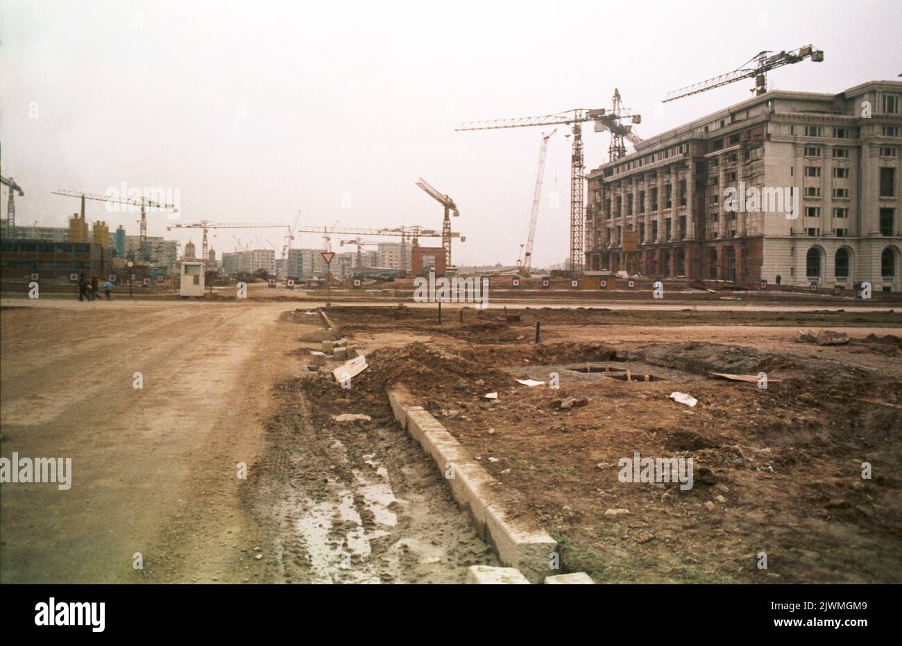 Bucharest, Romania, January 1990. A few weeks after the fall of ...