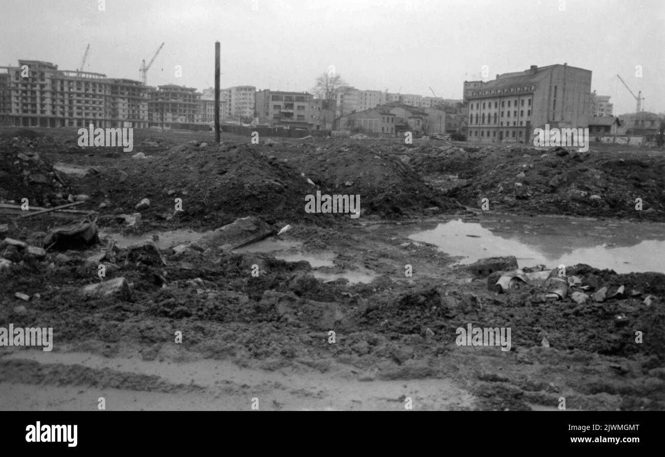 Bucharest, Romania, January 1990. A few weeks after the fall of ...