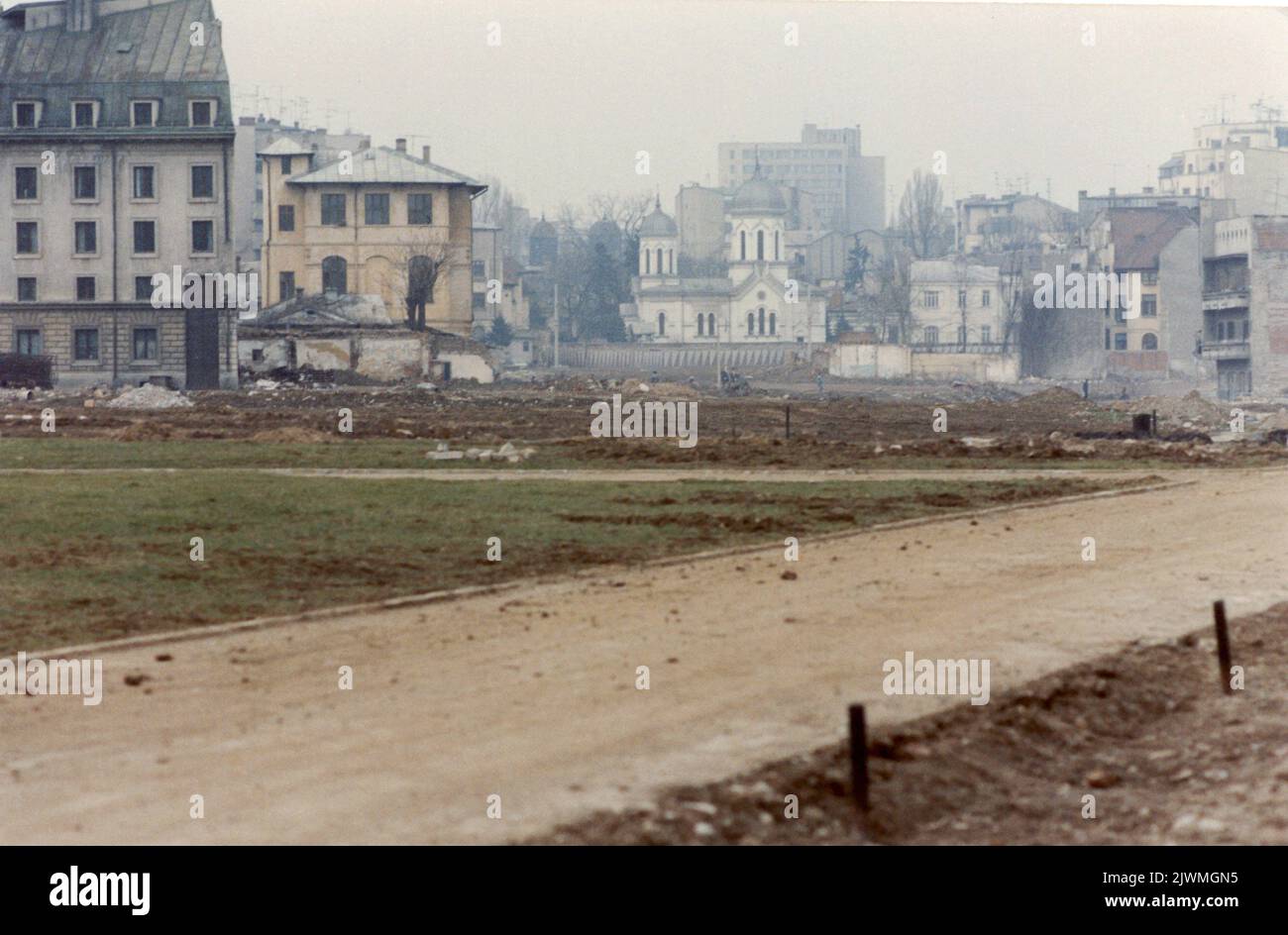 Bucharest, Romania, January 1990. A few weeks after the fall of ...
