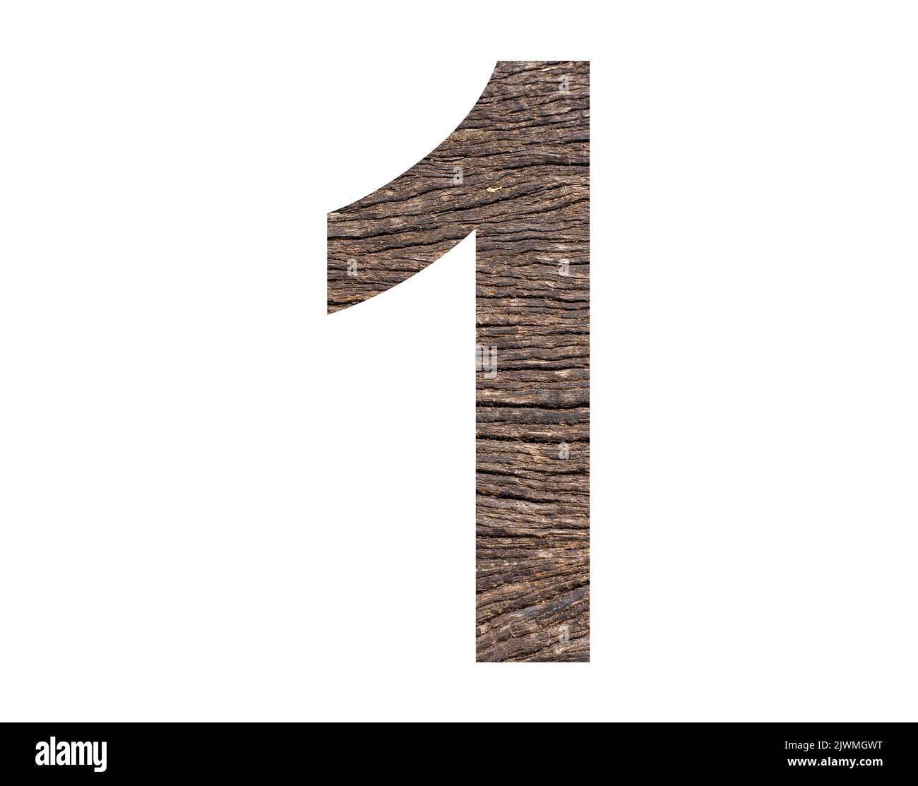 Number 1 - Rustic tree cortex background Stock Photo - Alamy