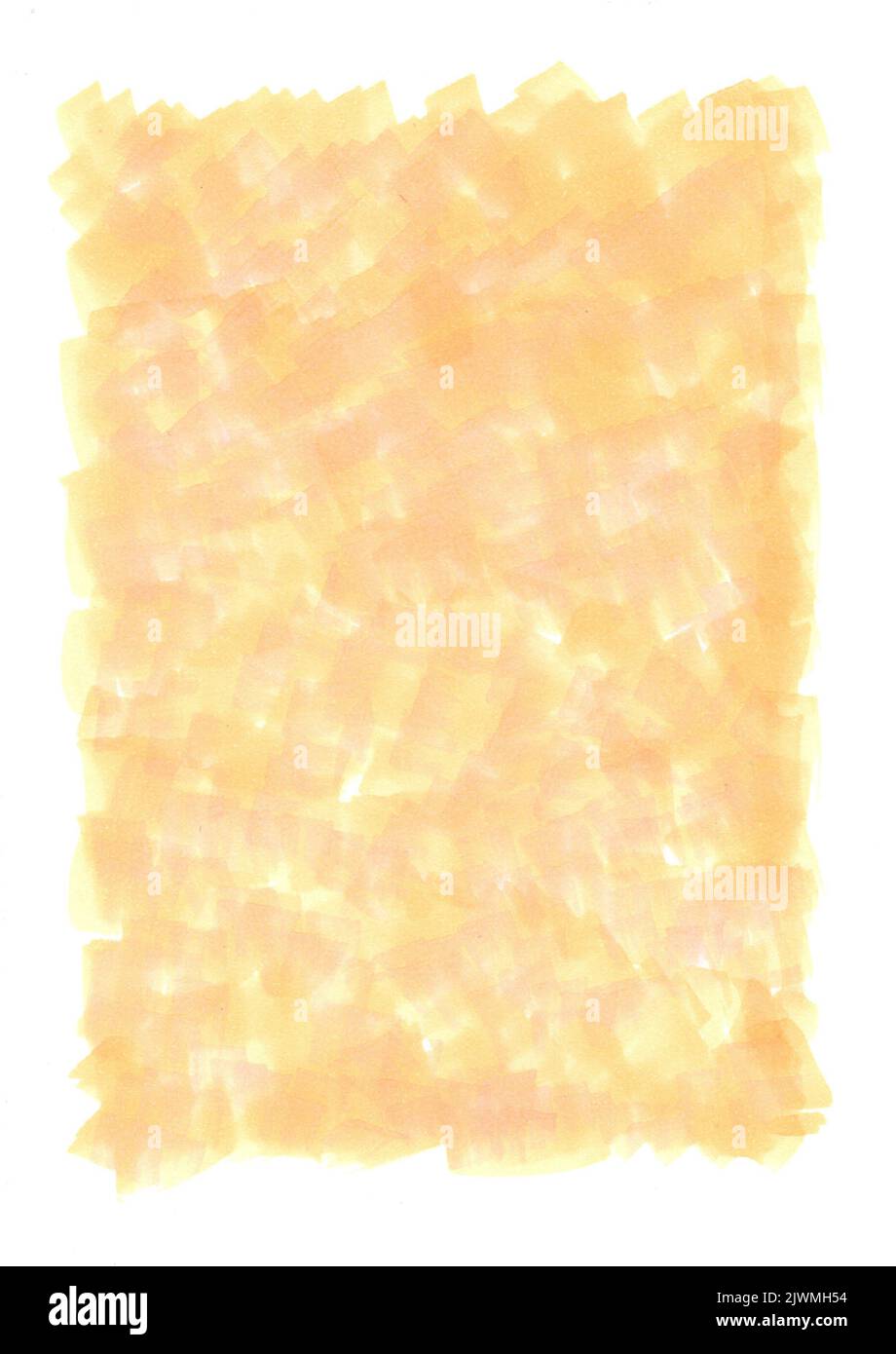 Abstract art panel in yellow on a white background Stock Photo - Alamy