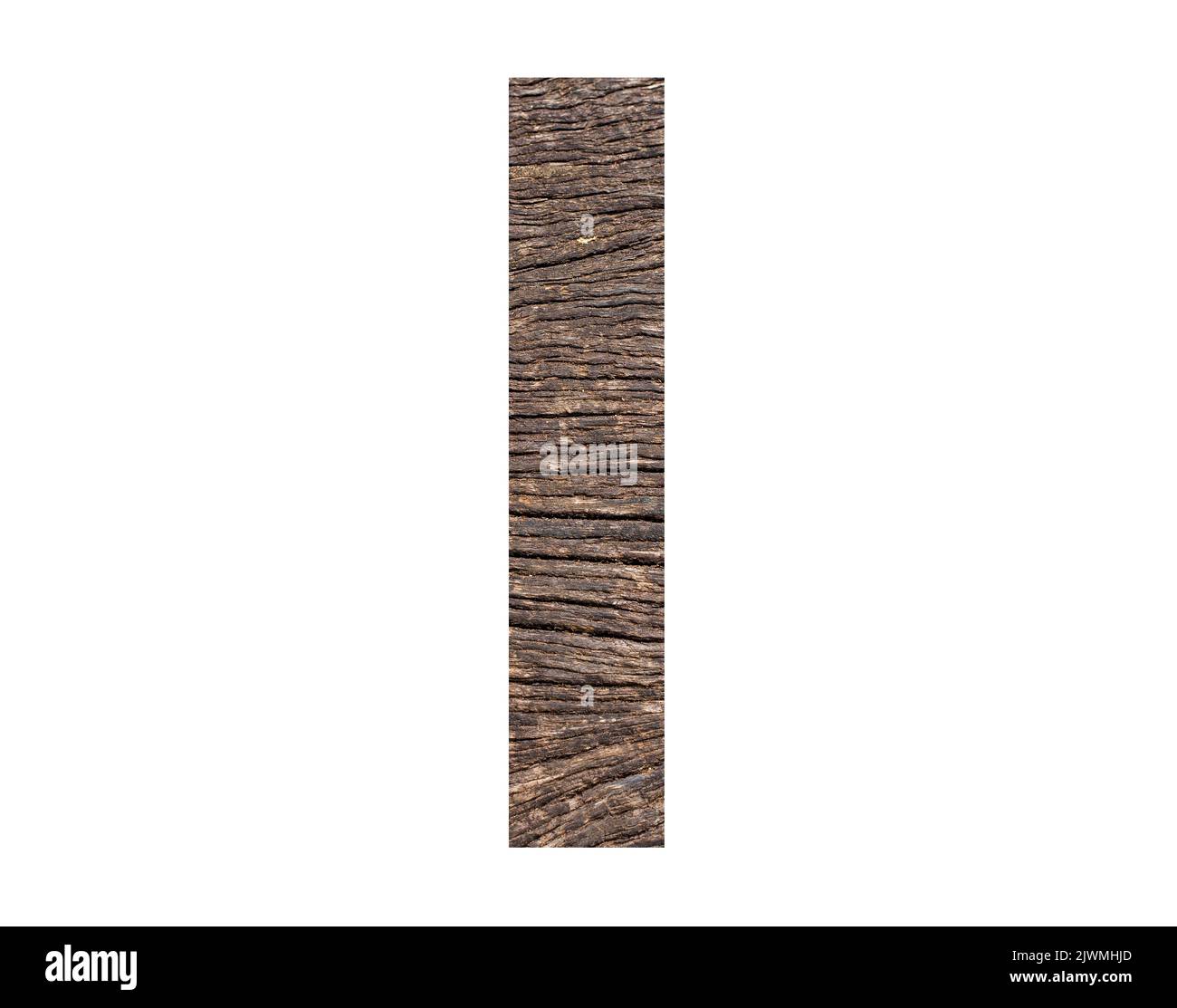 Alphabet letter I - Rustic tree bark background Stock Photo - Alamy