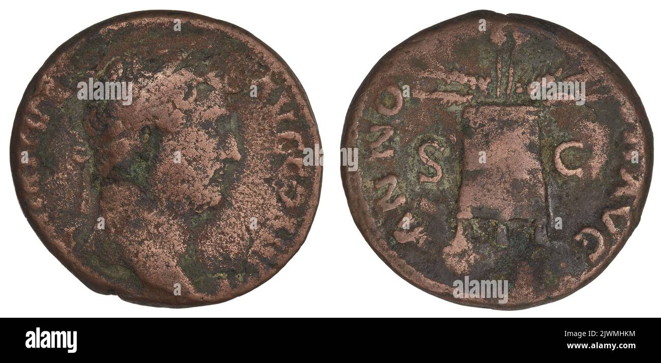 as. Hadrian (Roman emperor; 117-138), emperor Stock Photo - Alamy