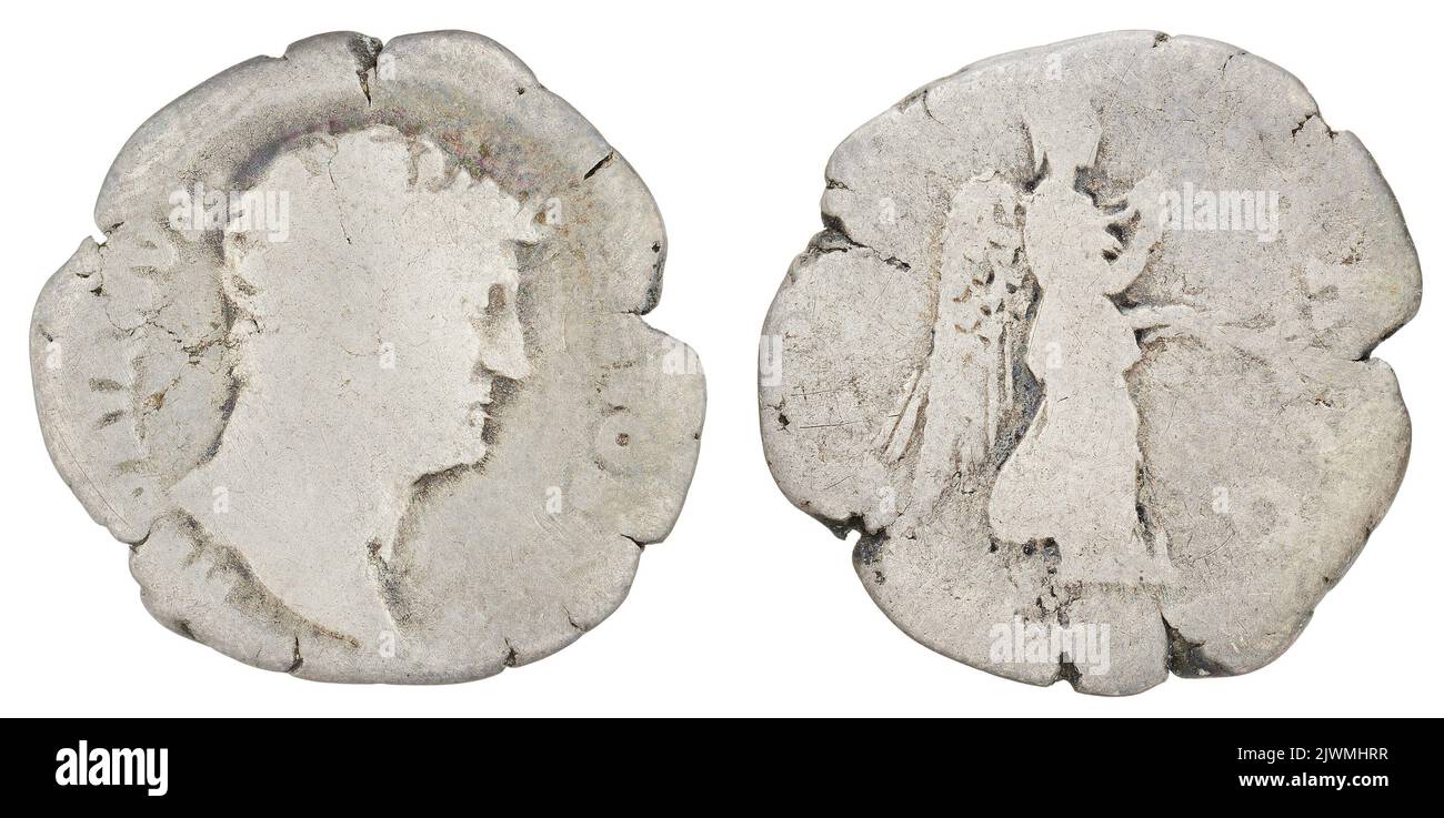 denarius. Hadrian (Roman emperor; 117-138), emperor Stock Photo - Alamy