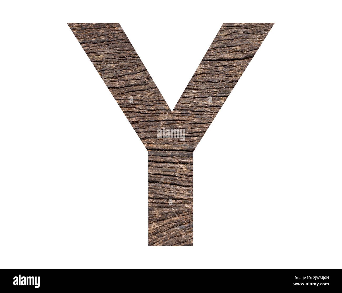 Alphabet letter Y - Rustic tree bark background Stock Photo - Alamy