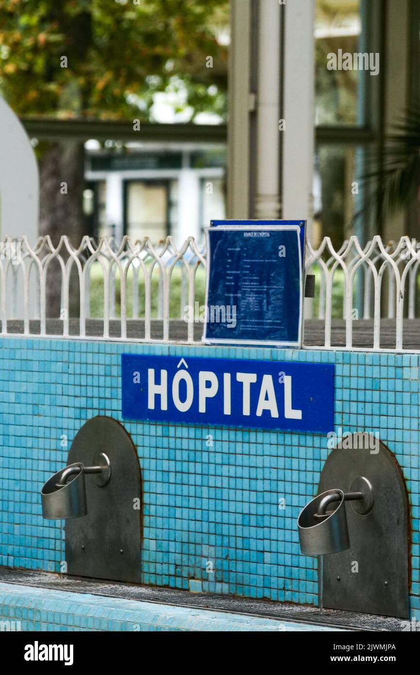 Hopital spring, Hall of springs, Vichy, Allier, AURA Region, Central ...