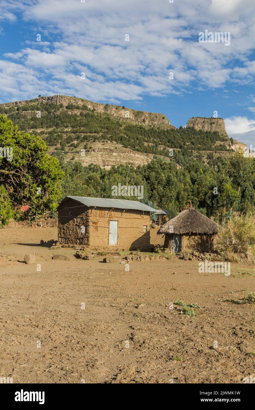 Rural house near Lalibela, Ethiopia Stock Photo - Alamy