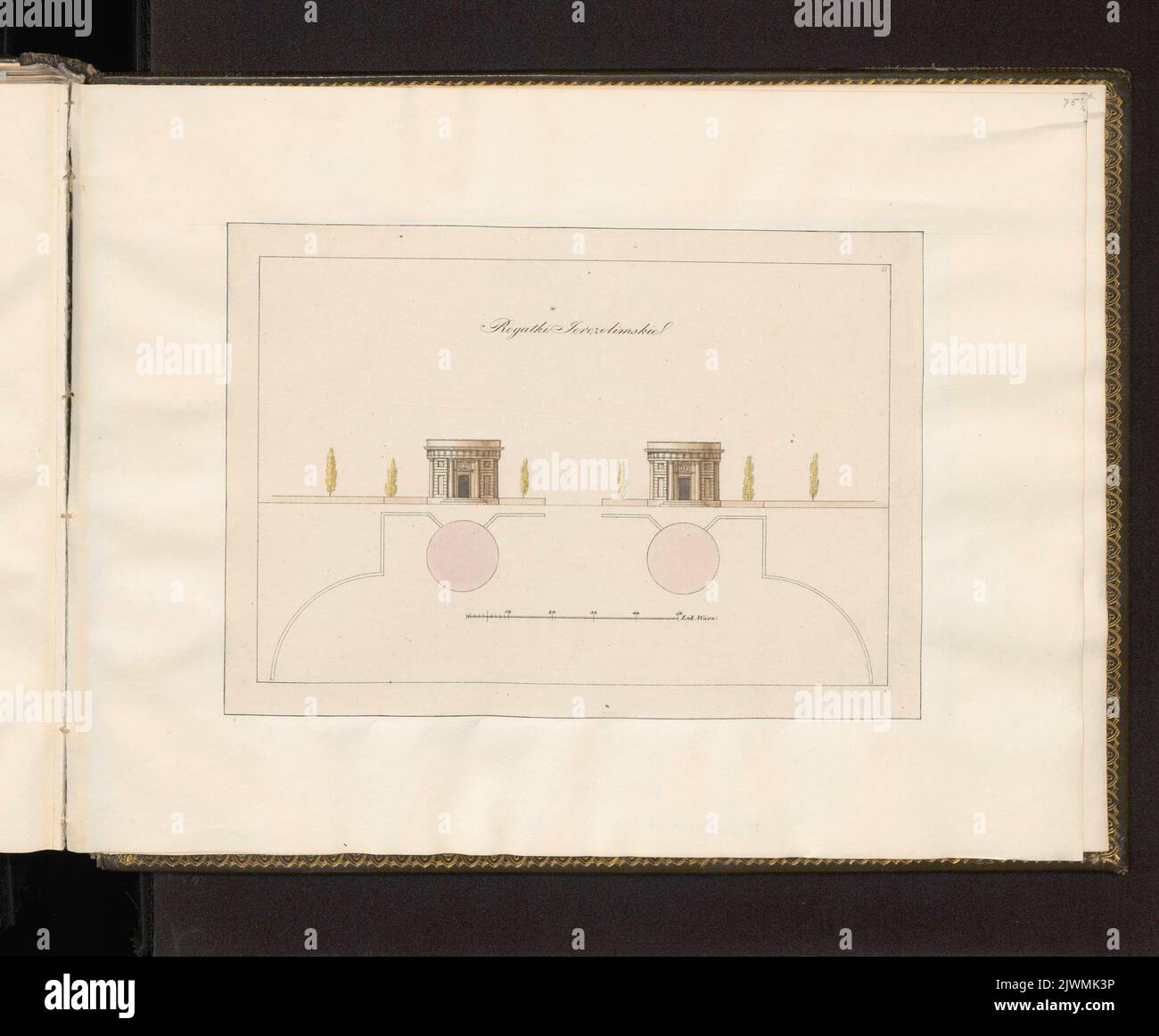 Rogatki Jerozolimskie. Knusman, Daniel (Warszawa ; zakład litograficzny ...