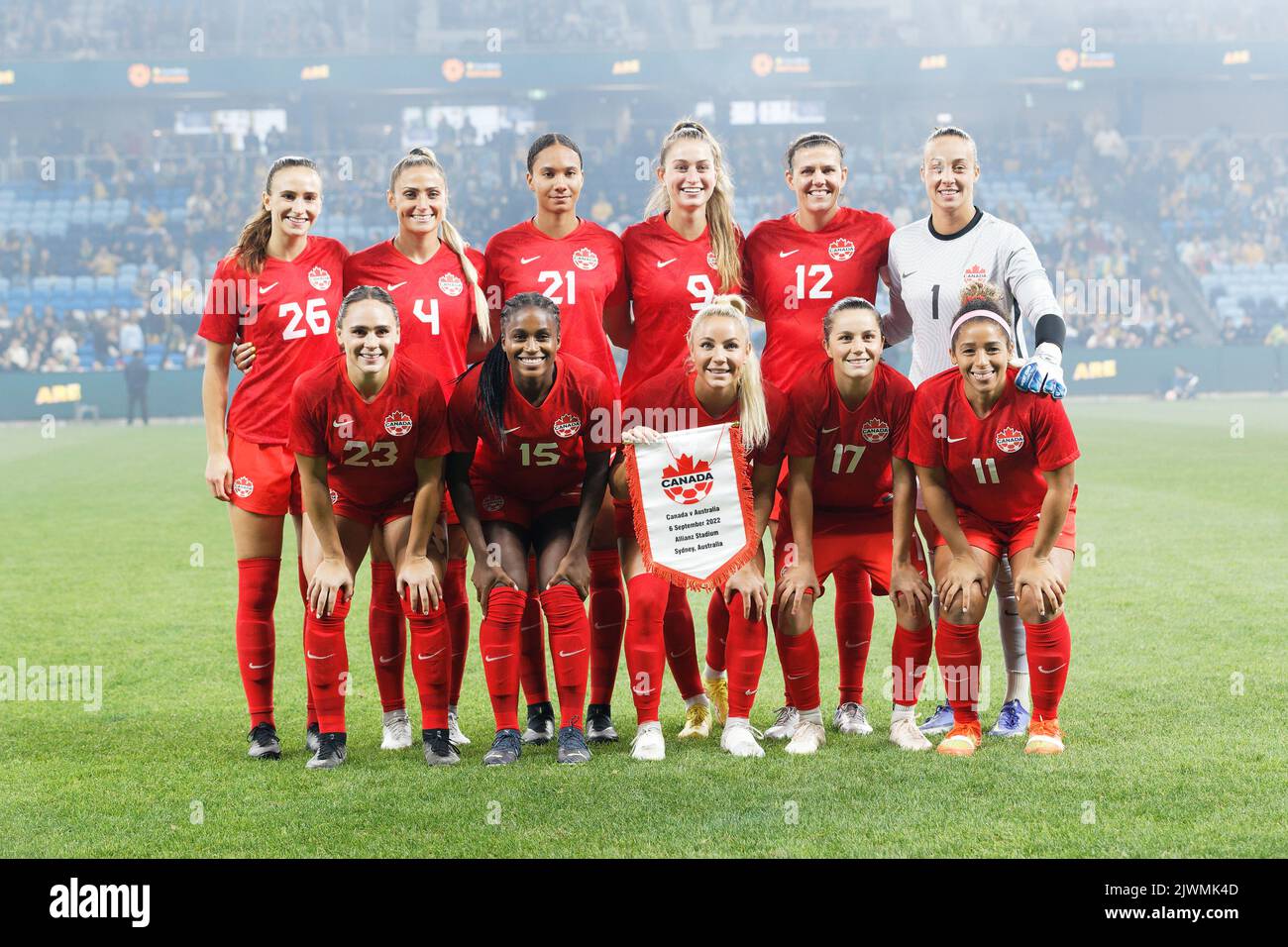 Team canada soccer team hi-res stock photography and images - Alamy