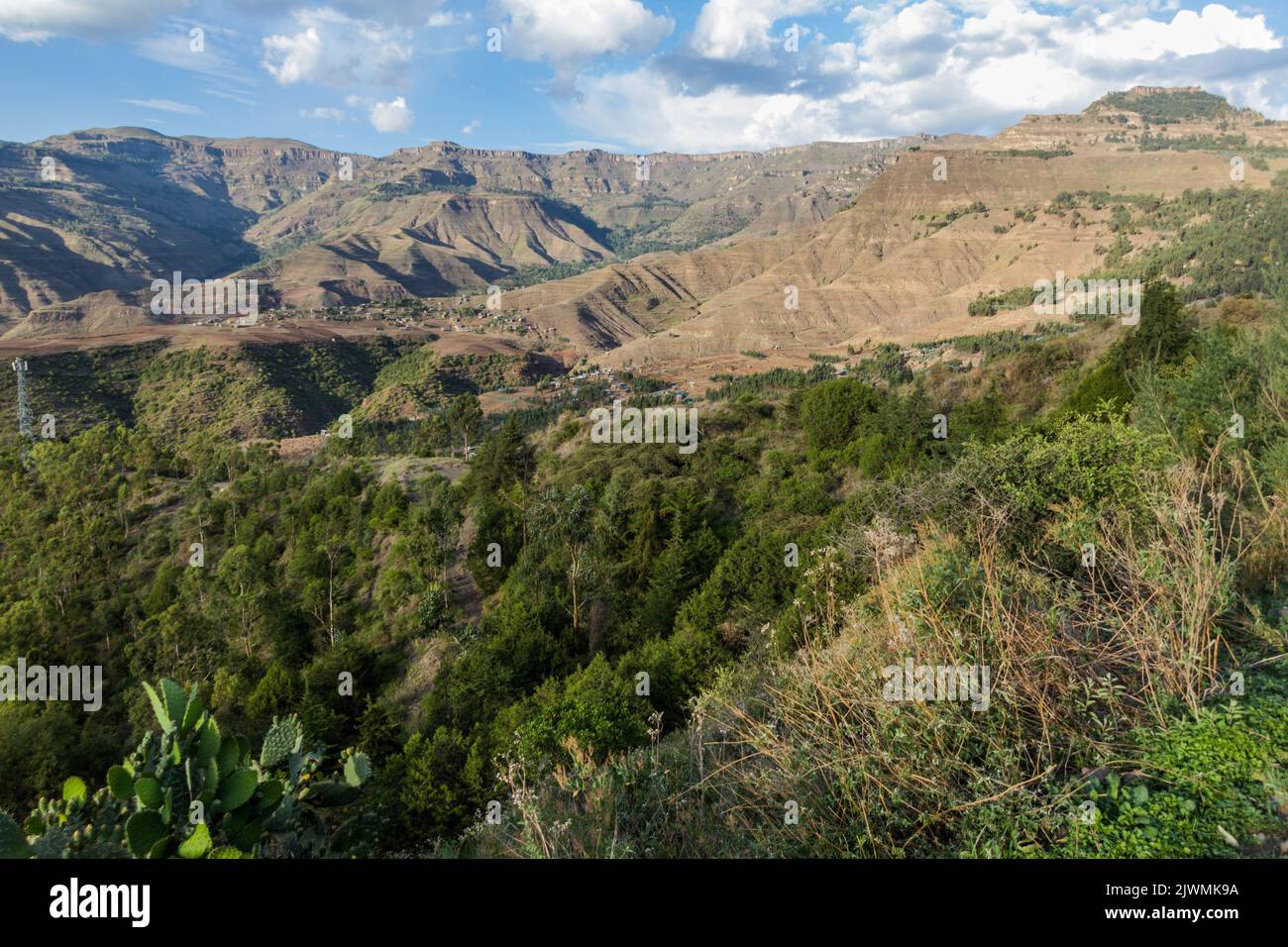 Rural landscape near Lalibela, Ethiopia Stock Photo - Alamy