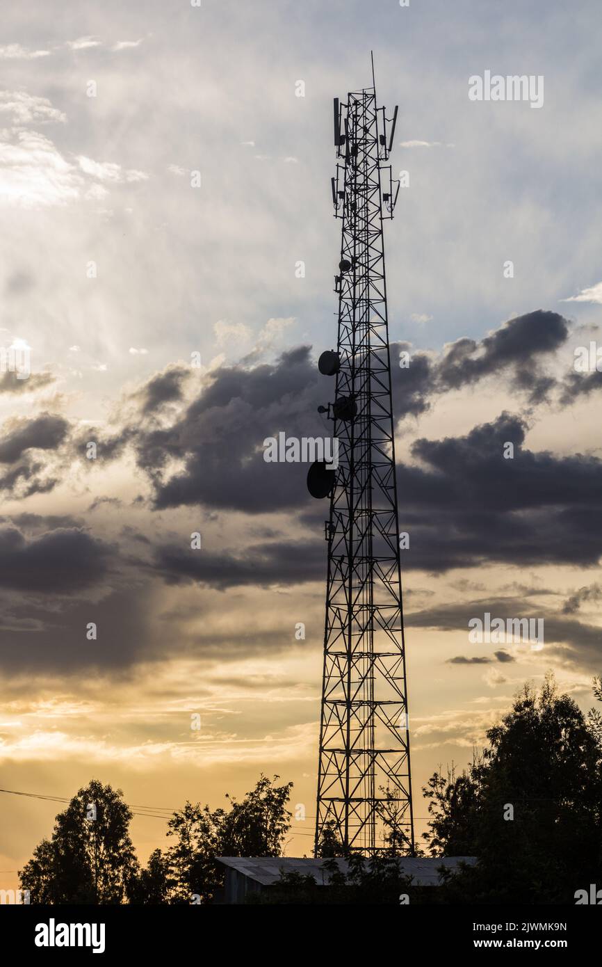 Ethiopia mobile phone business hi-res stock photography and images - Alamy