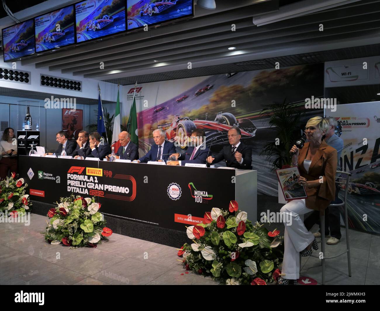 Milan, Italy Formula 1 Pirelli Italian Grand Prix 2022 presentation ...