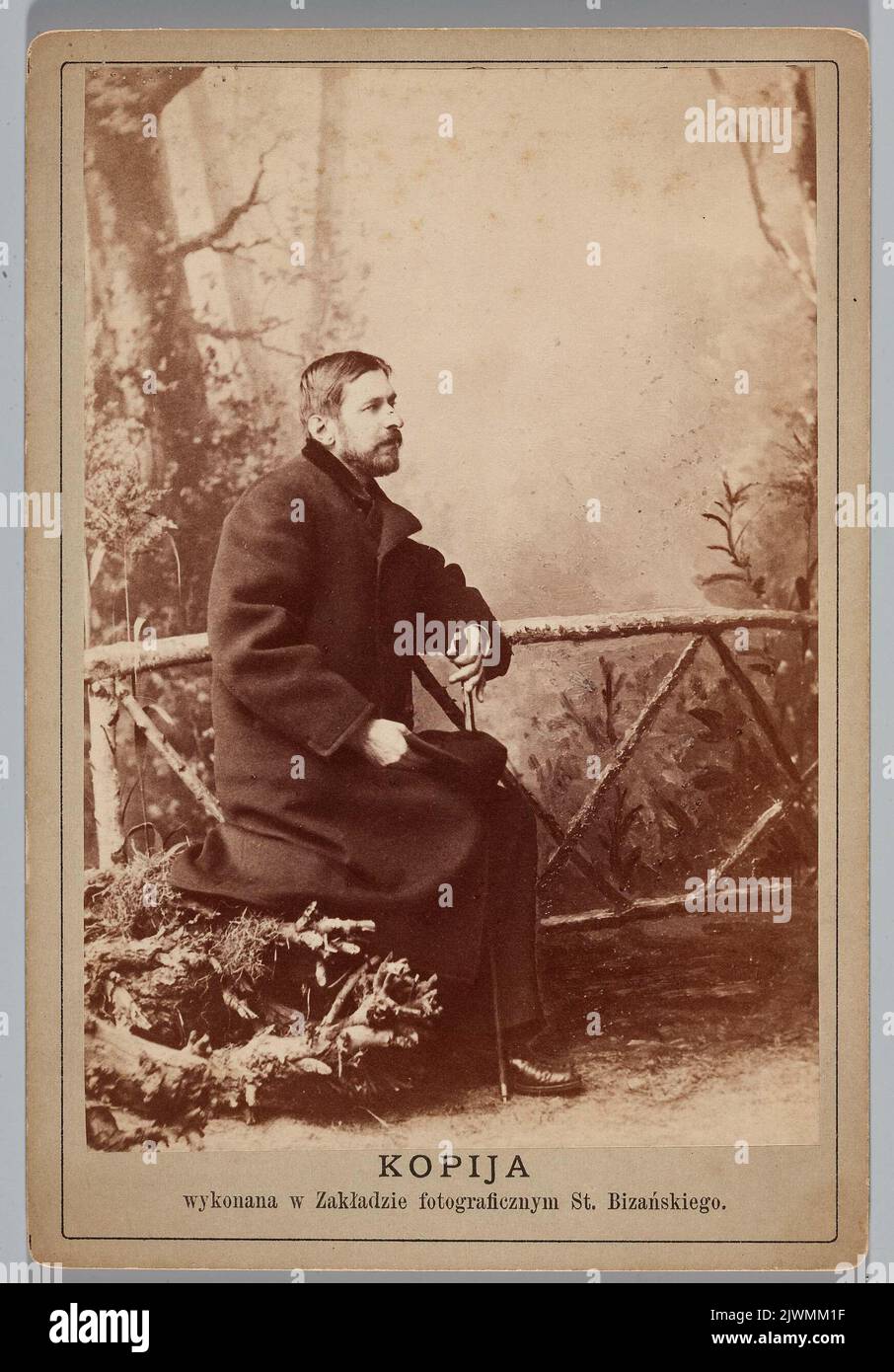 Portrait of Ignacy Stadnicki from Howory (1834-?). Bizański, Stanisław ...