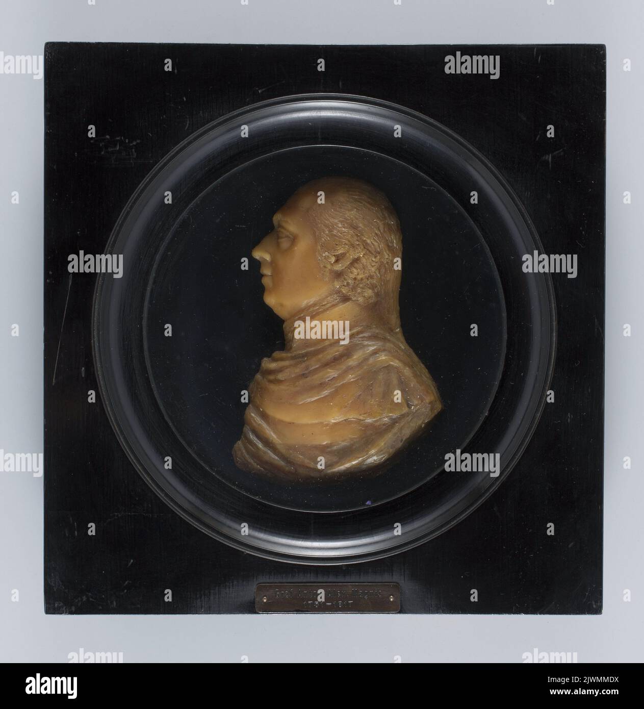 Anton Alexander von Magnis (1751-1817). unknown, sculptor Stock Photo ...