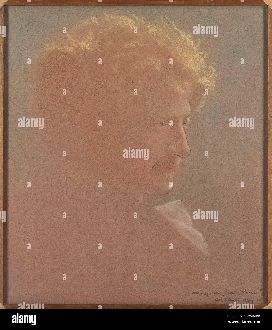 Portrait of Ignacy Paderewski (Hommage au Grand Polonais). Kaufmann ...