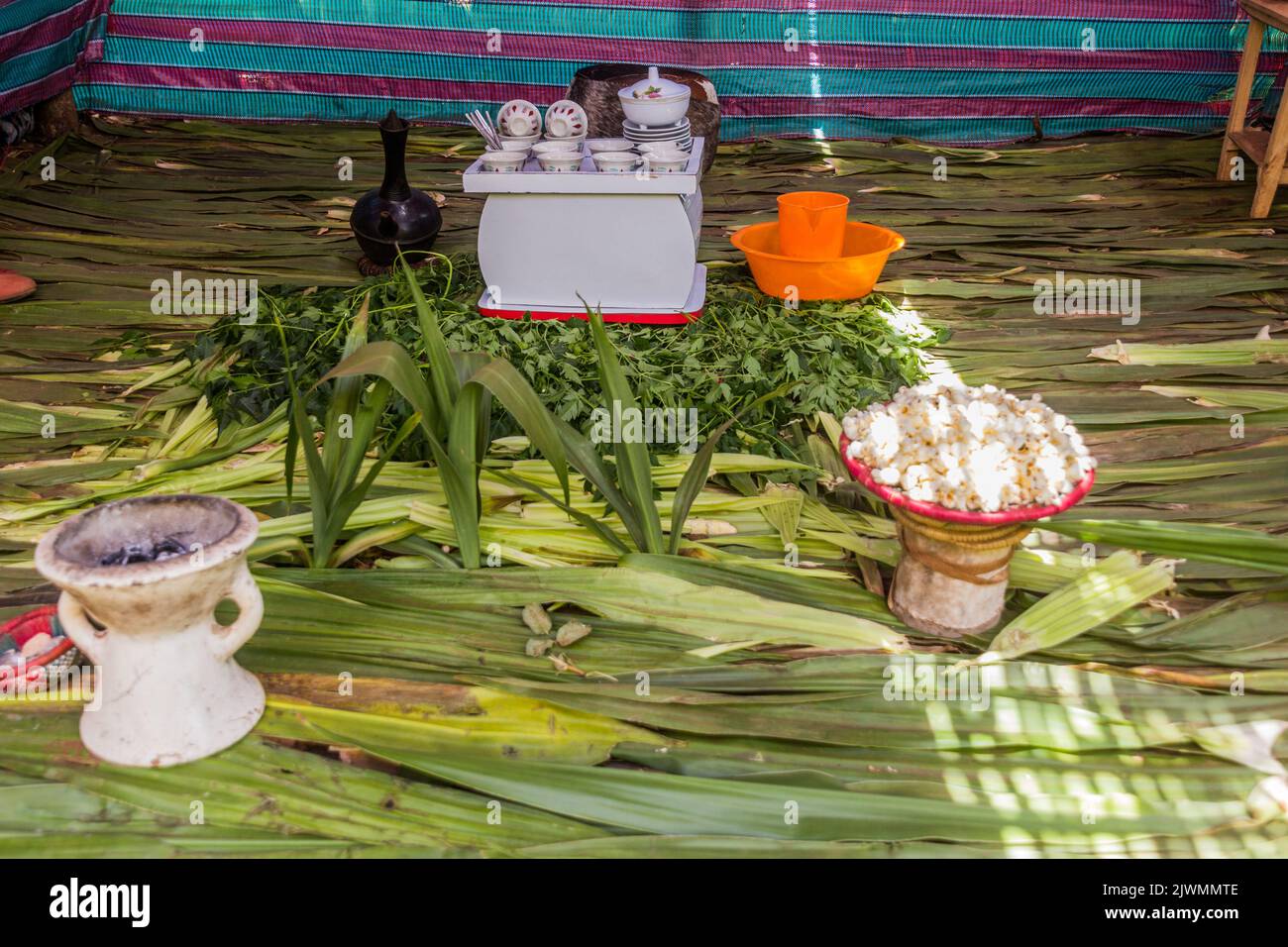 Traditional ethiopian coffee cups hi-res stock photography and images - Alamy