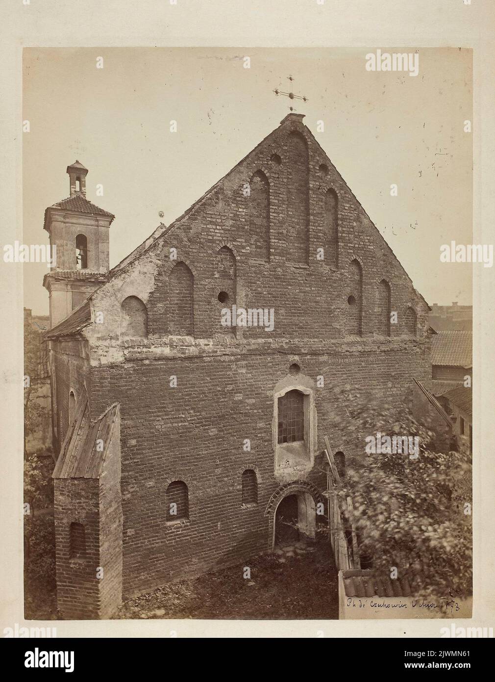 Vilnius – Church of St. Nicholas, facade. Czechowicz, Józef (1818-1888 ...