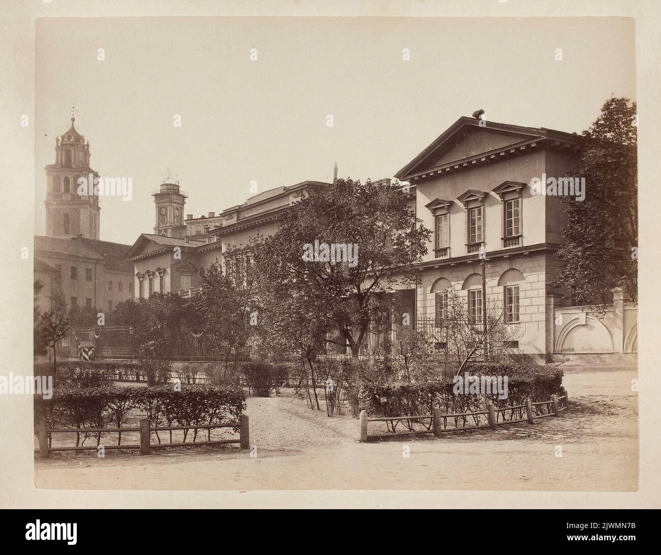 Vilnius – former Bishop Palace, subsequently the Palace of the Governor ...