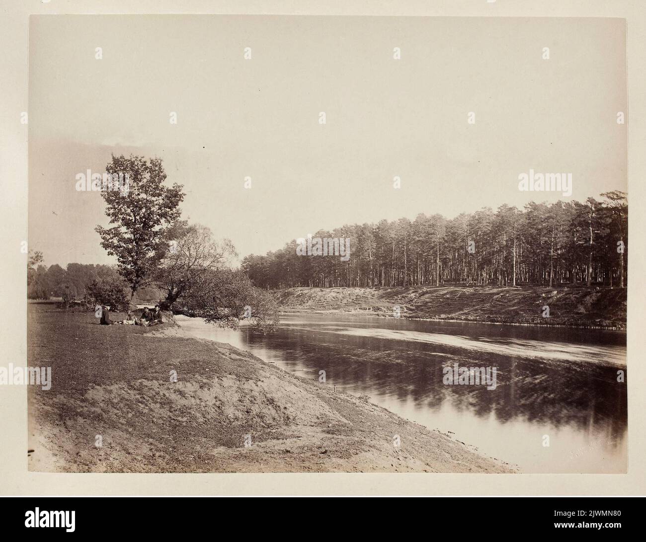 Vilnius - Viliya river. Czechowicz, Józef (1818-1888), photographer ...