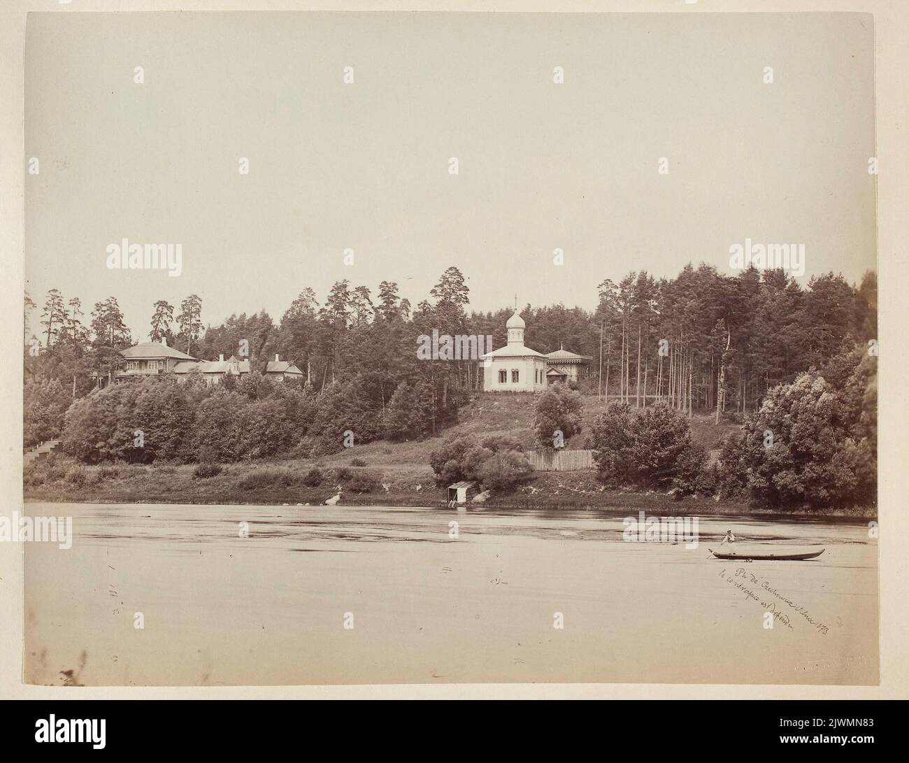 Vilnius - Žverynas - general view looking from the Viliya; from the ...