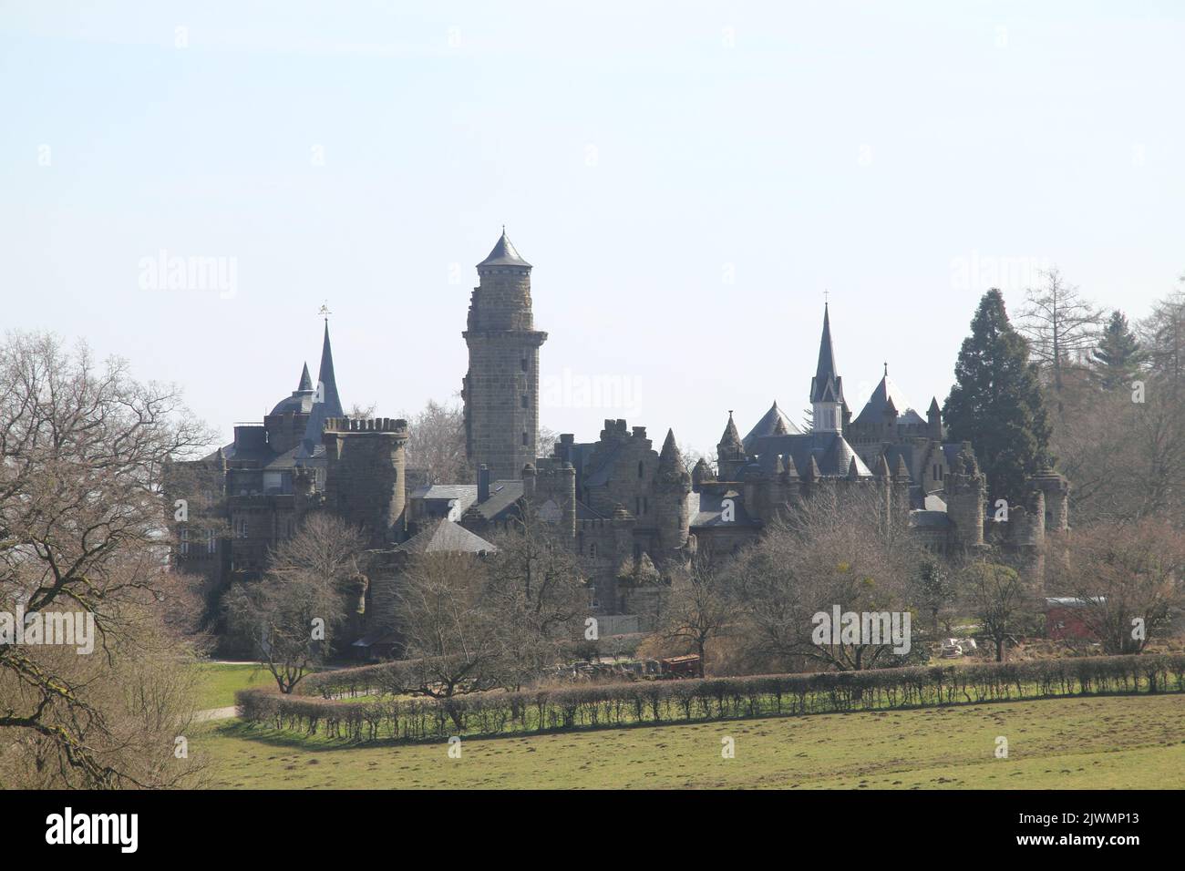 The Lions castle, a ruined castle built in 1800 Stock Photo - Alamy