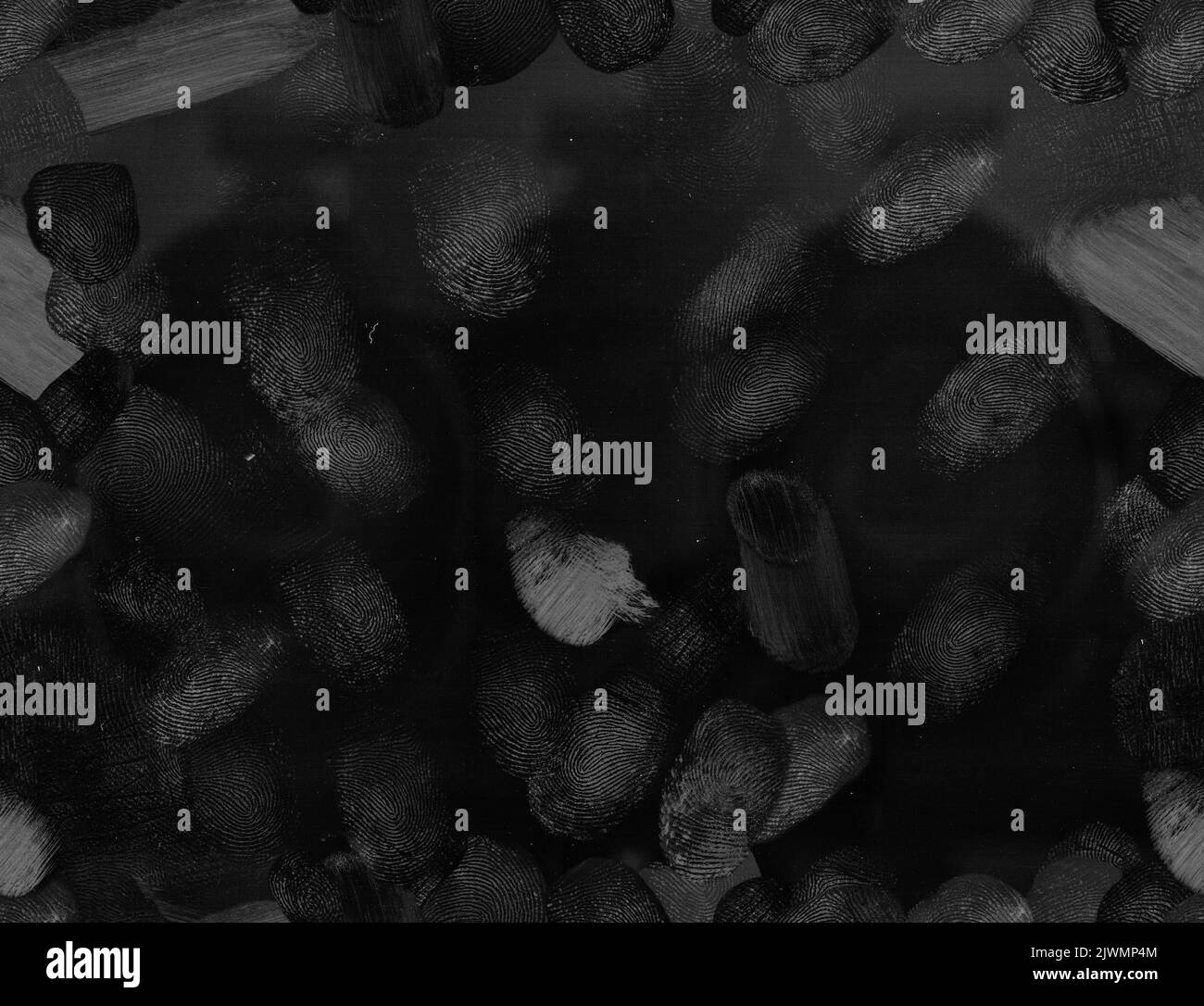 Texture Finger prints, texture black and white Stock Photo - Alamy