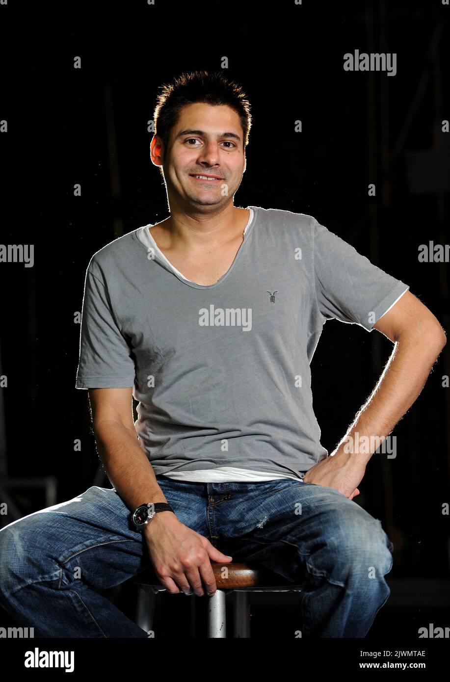 Scottish comedian Danny Bhoy poses for a photograph at the Enmore ...