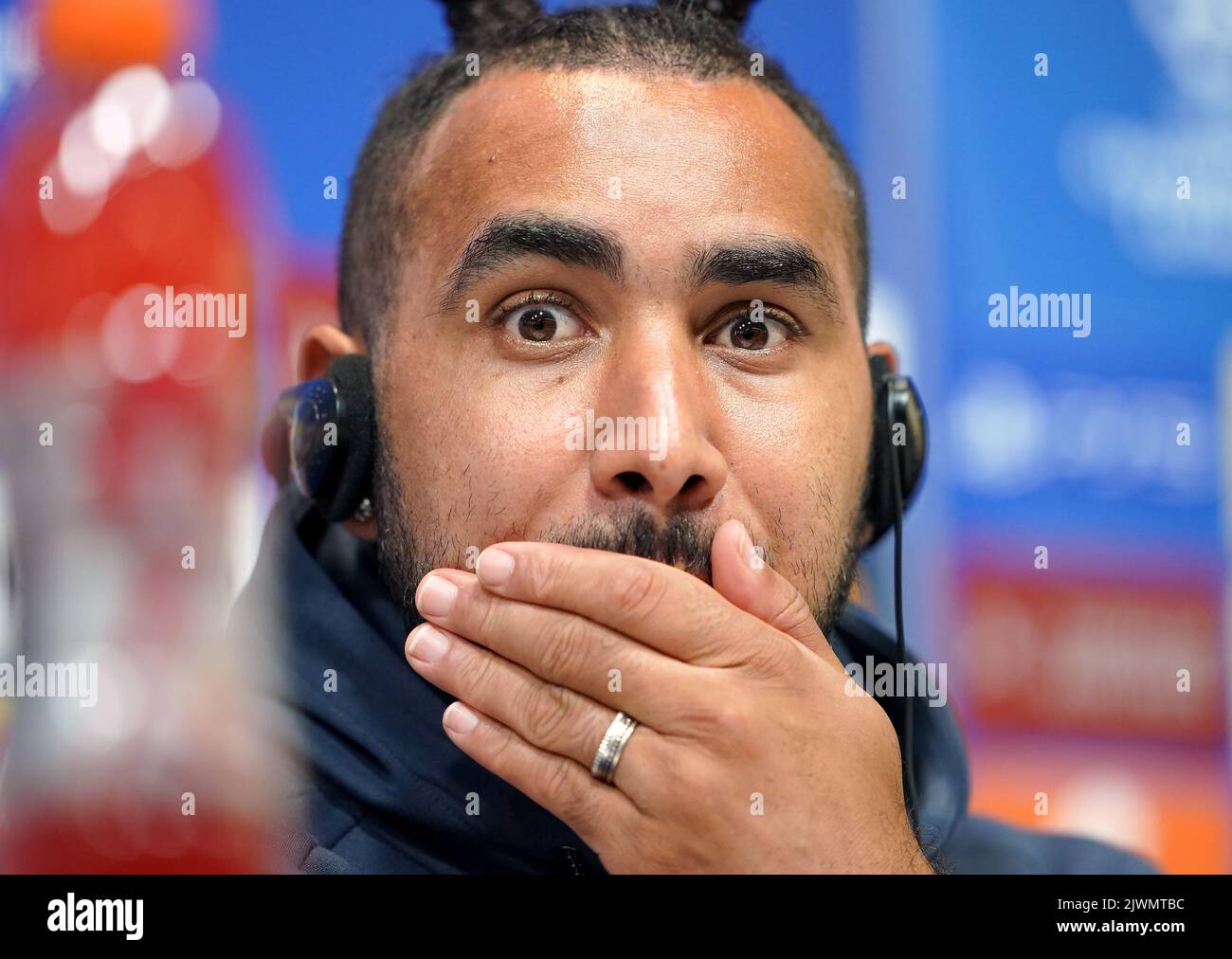 Olympique de Marseille's Dimitri Payet during a press conference at the ...